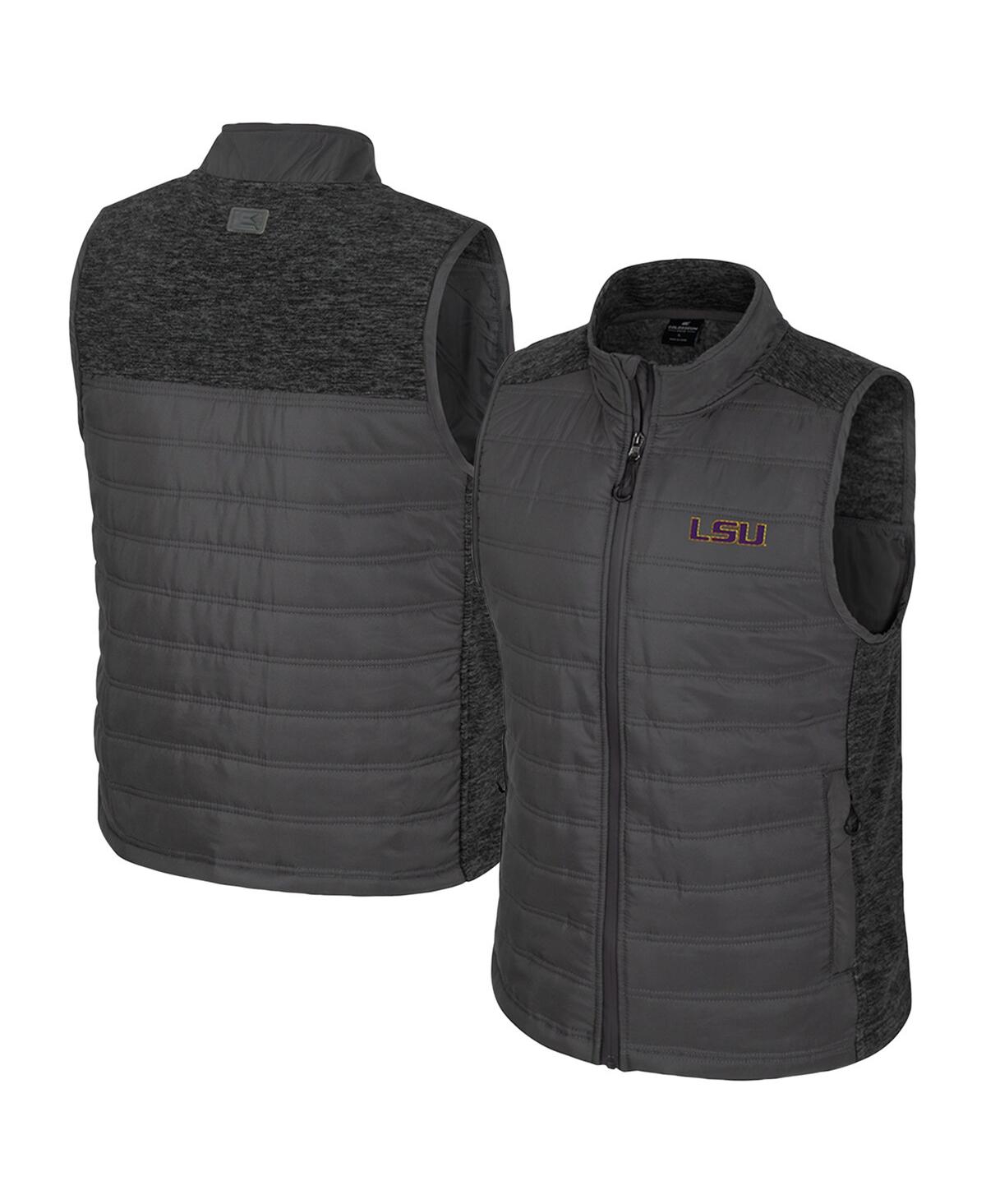Click here for Colosseum Mens Charcoal Lsu Tigers Nightman Full-Z... prices