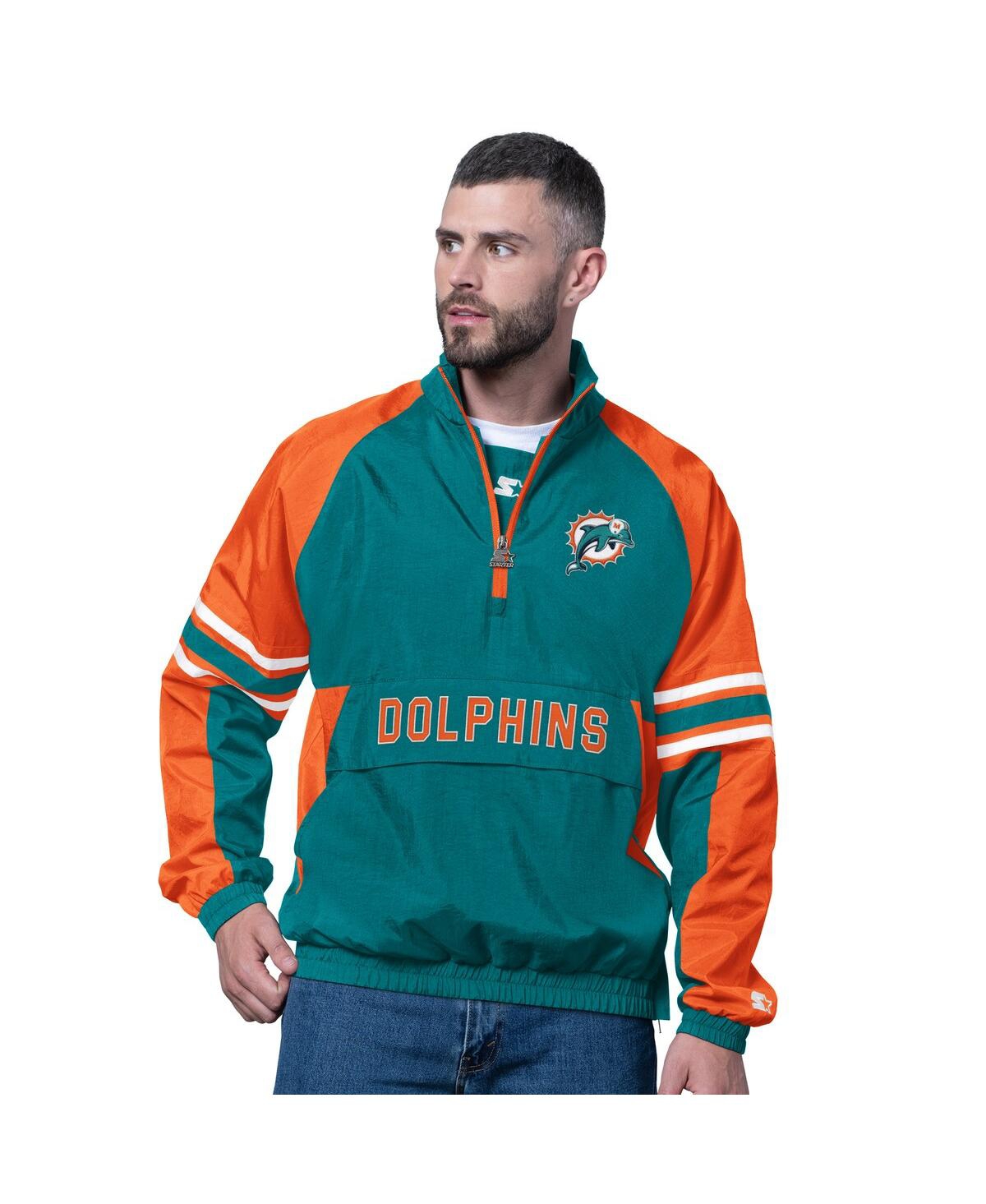 Click here for Starter Mens Aqua Miami Dolphins Vintage Logo Pros... prices