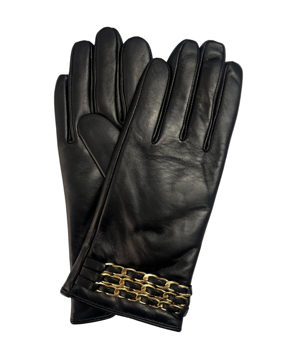 Click here for Marcus Adler Genuine Leather Glove - Black prices