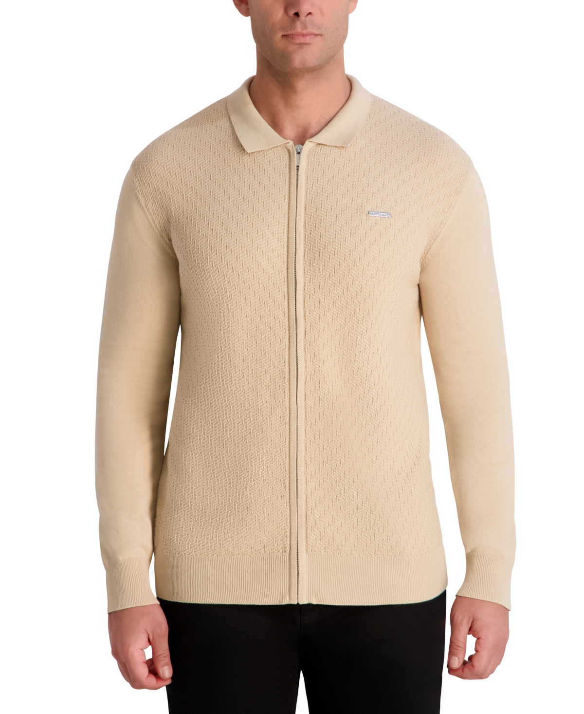 Click here for Karl Lagerfeld Paris Mens Polo Sweater - Natural prices