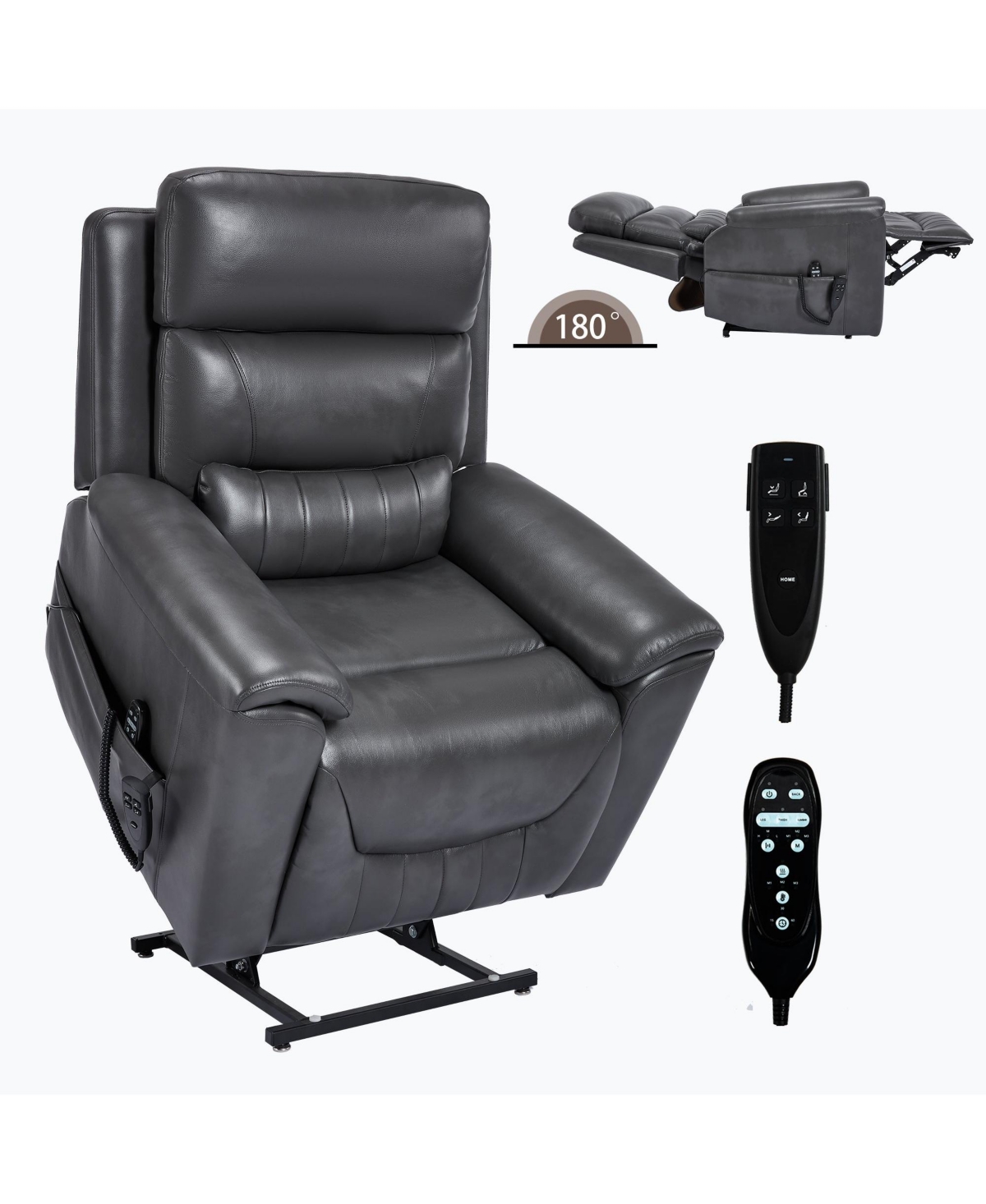 Click here for Boyel Living Faux Leather Dual Motor Infinite Posi... prices