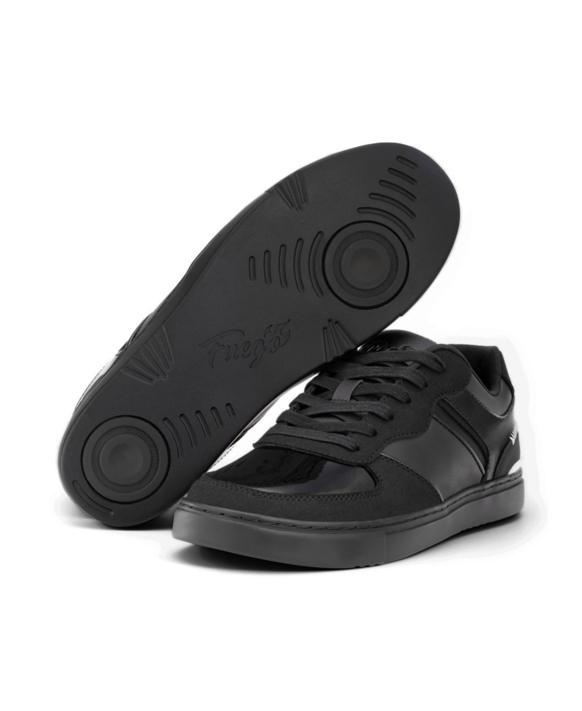 Click here for Fuego Mens Derek Hough Low-top Sneaker - All-black prices