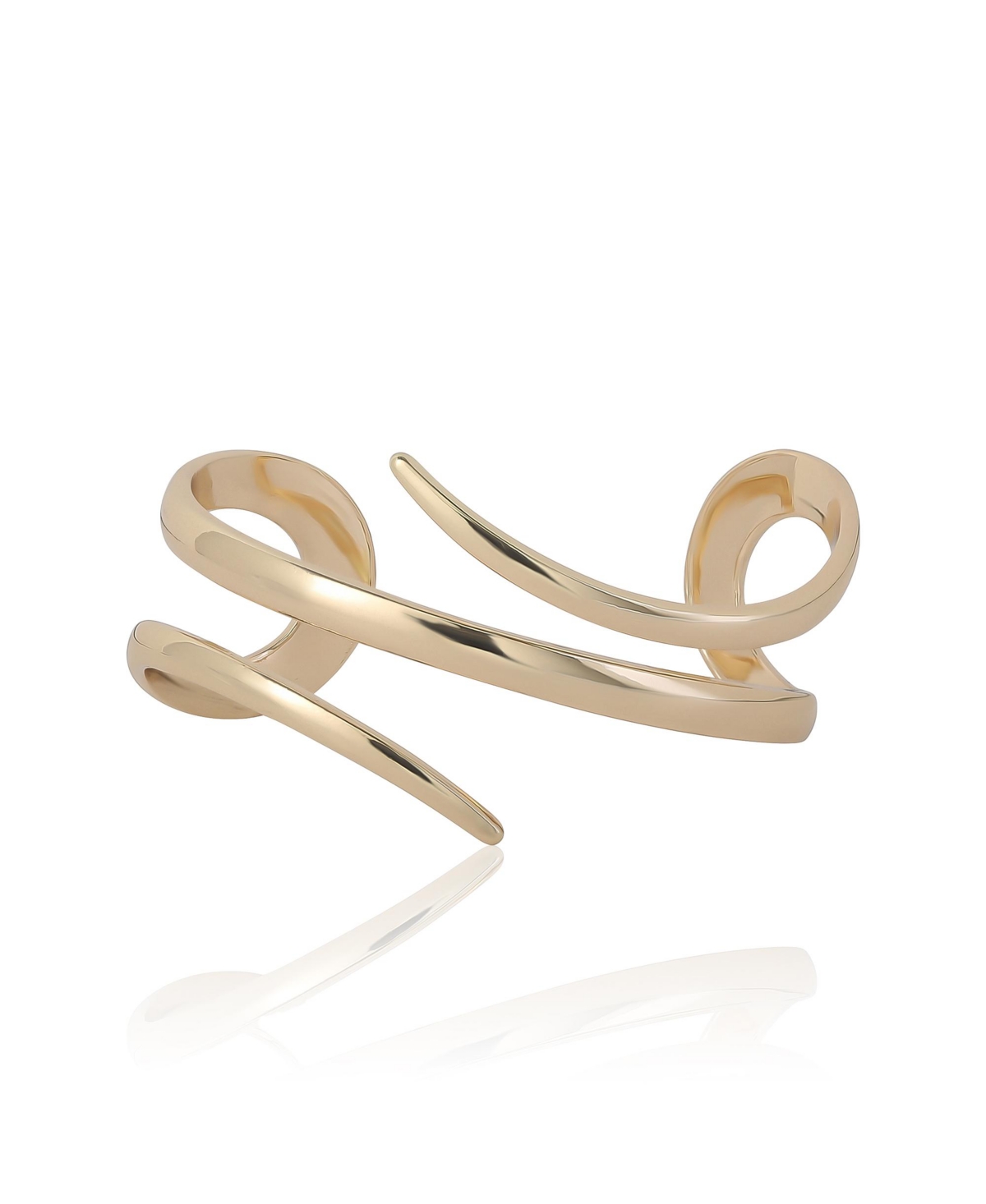 Click here for BCBGeneration Spiral Wrap Cuff Bracelet - Gold prices