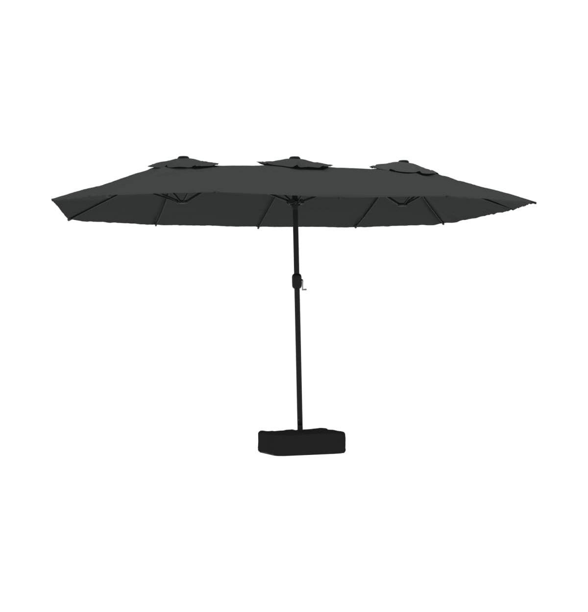 Click here for Garden Parasol Anthracite Polyester  Powder-Coated... prices