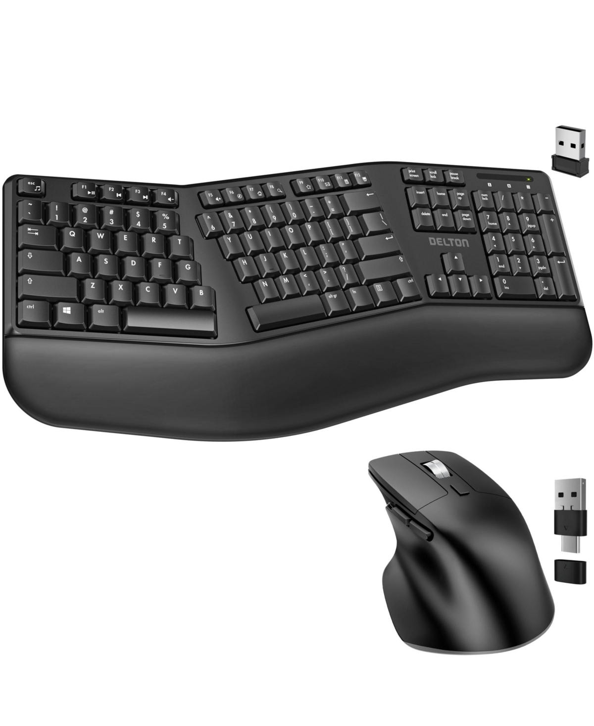 Click here for Delton G18 Wireless Ergonomic Keyboard & Optical V... prices