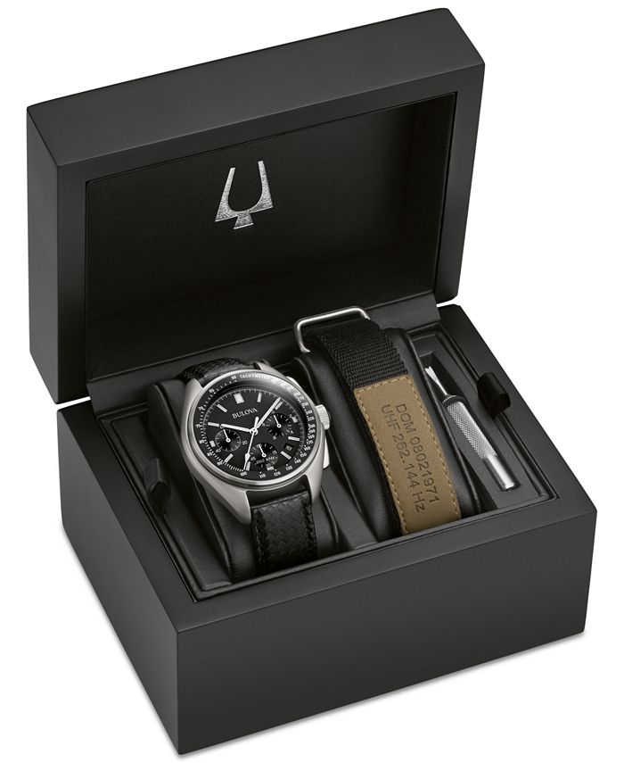 Bulova LIMITED EDITION Men's Special Edition Lunar Pilot Chronograph ...