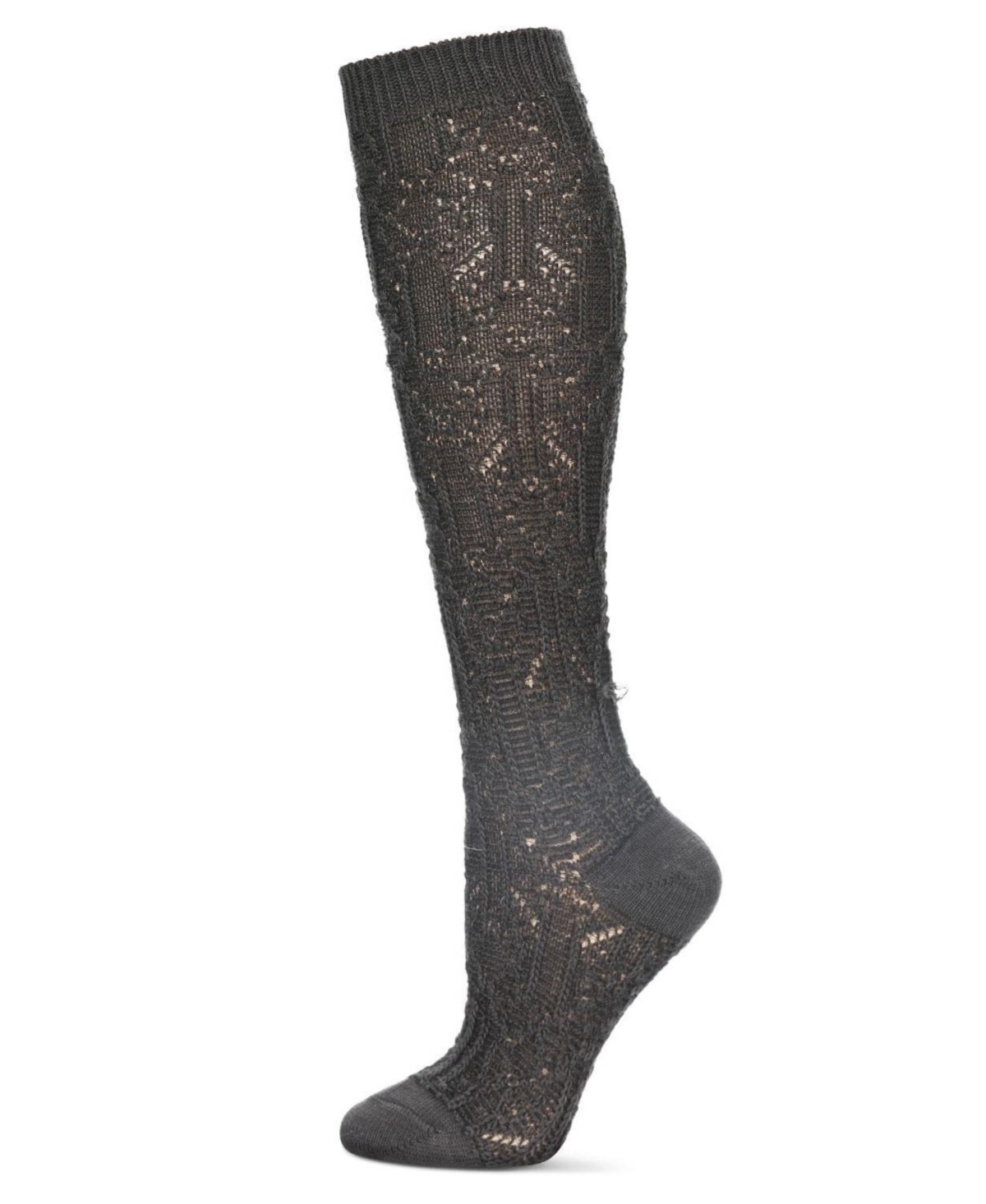 Click here for MeMoi Womens Net Flow Textured Open Knit Knee High... prices