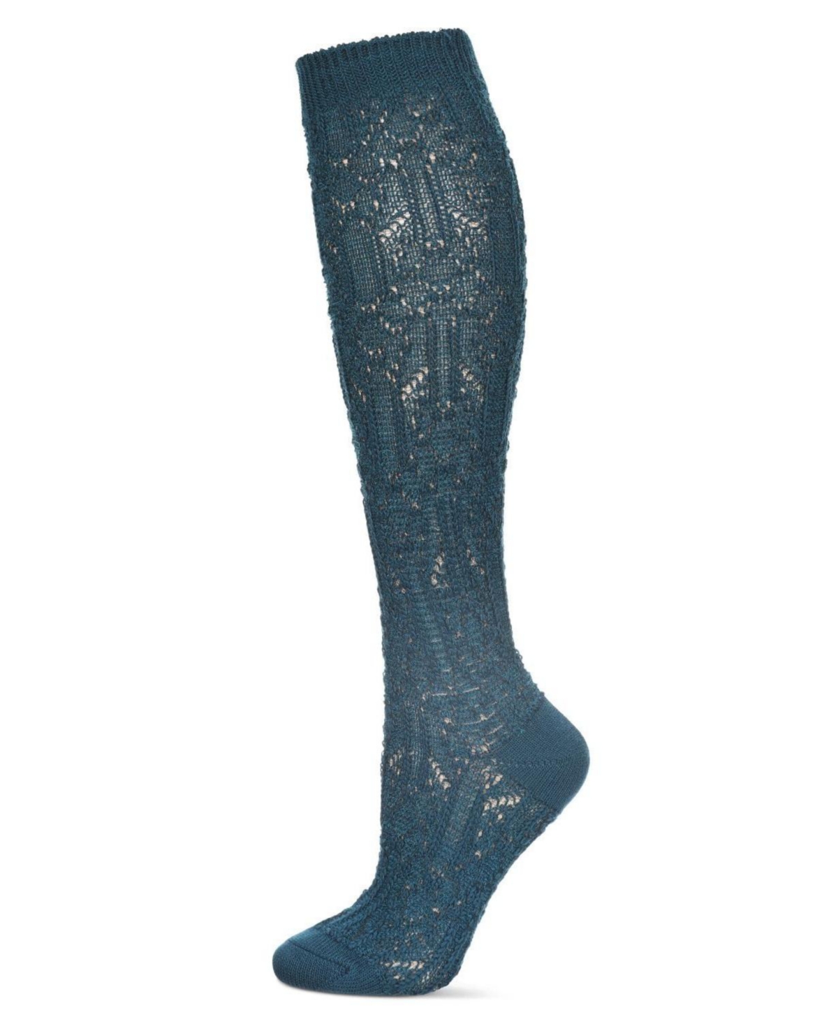 Click here for MeMoi Womens Net Flow Textured Open Knit Knee High... prices