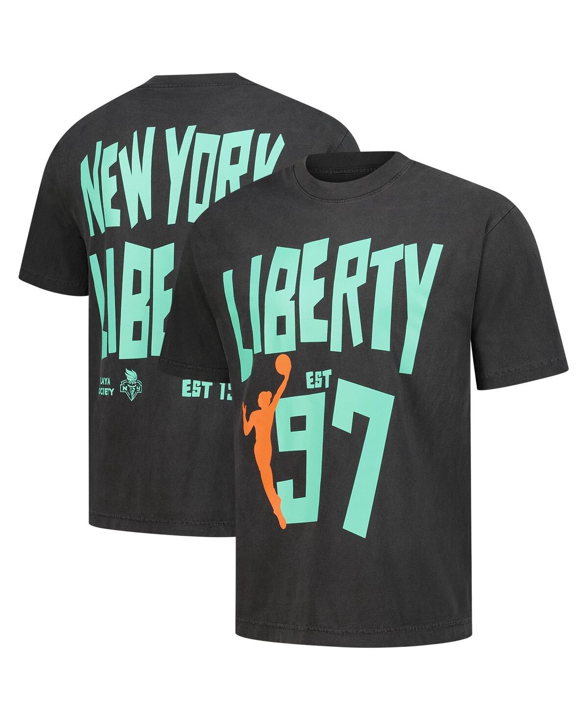 Click here for Playa Society Mens and Womens Black New York Liber... prices