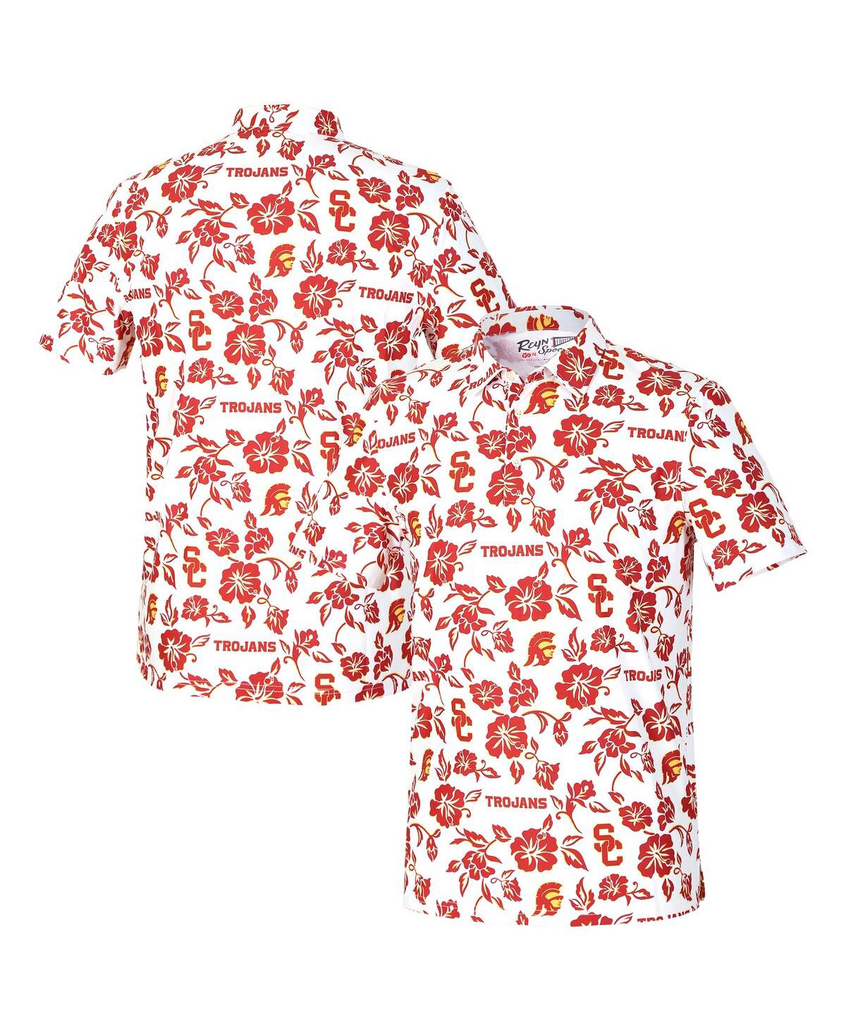 Click here for Reyn Spooner Mens White Usc Trojans Pua Performanc... prices