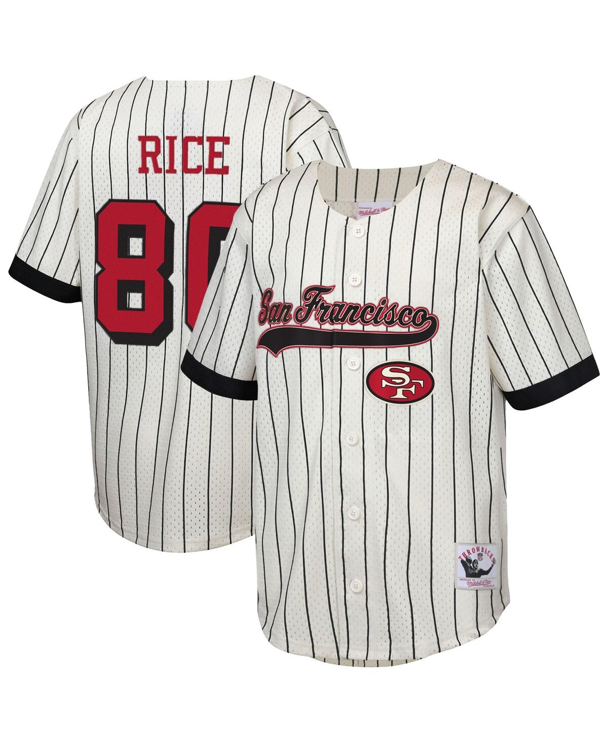 Click here for Mitchell & Ness Big Boys and Girls Jerry Rice Crea... prices