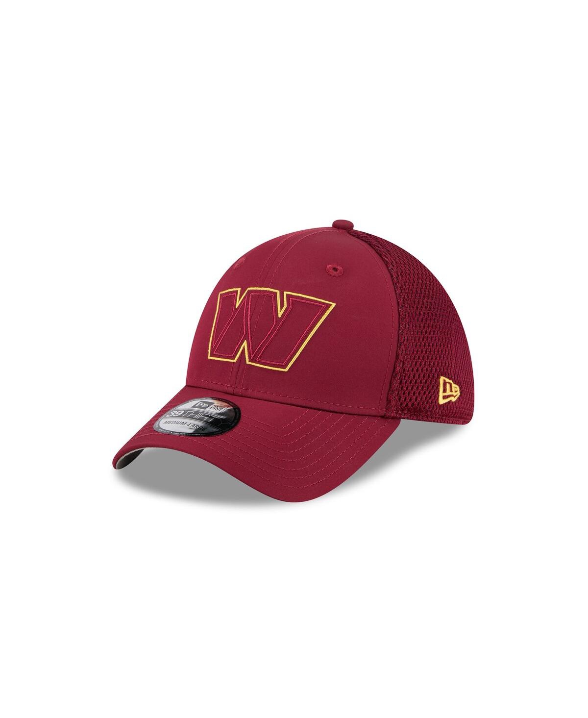 Click here for New Era Mens Burgundy Washington Commanders Outlin... prices