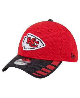 New Era Men's Red Kansas City Chiefs Visor Hit 39THIRTY Flex Hat - Macy's