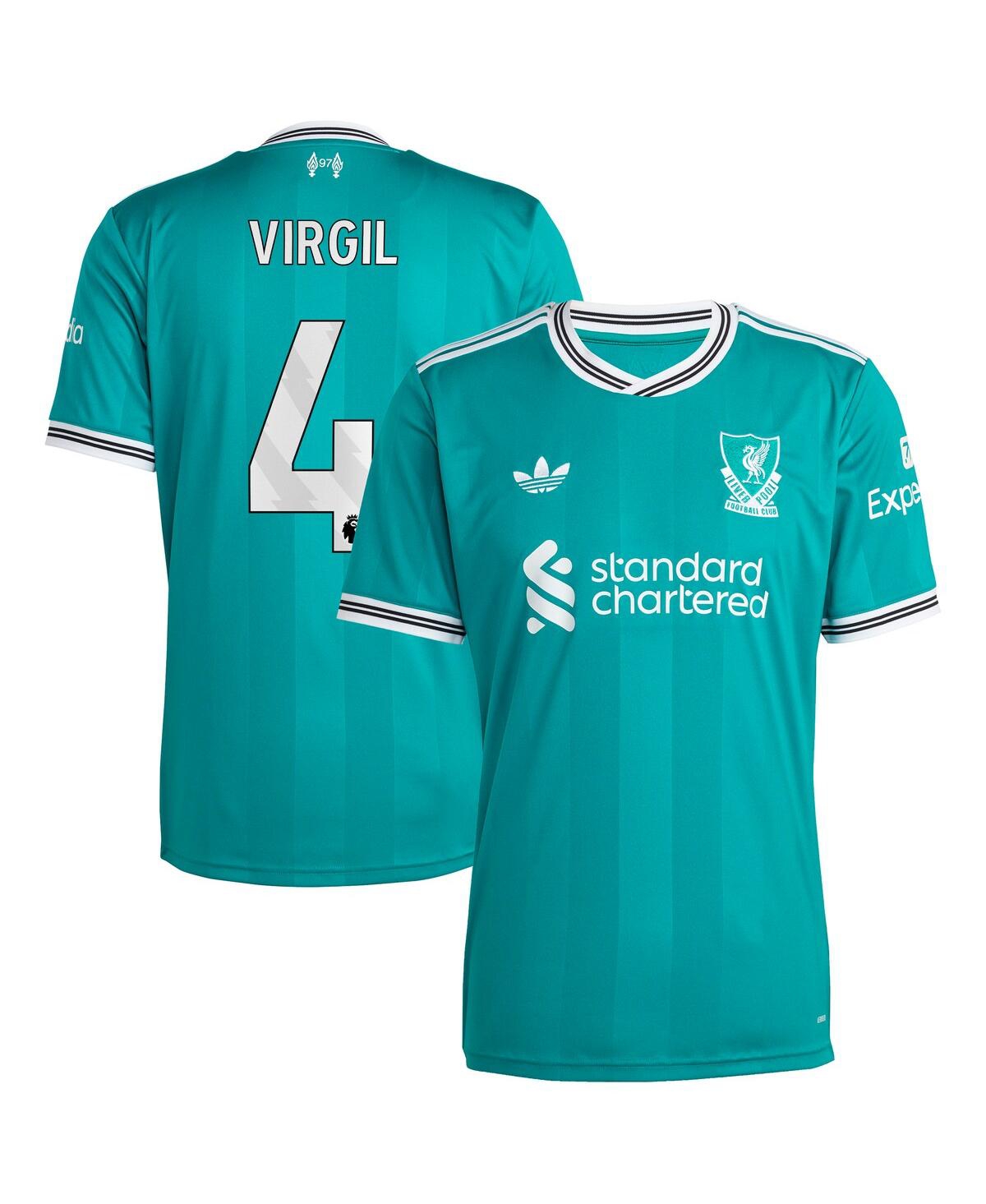 Click here for Adidas Mens Virgil van Dijk Green Liverpool 2025/2... prices