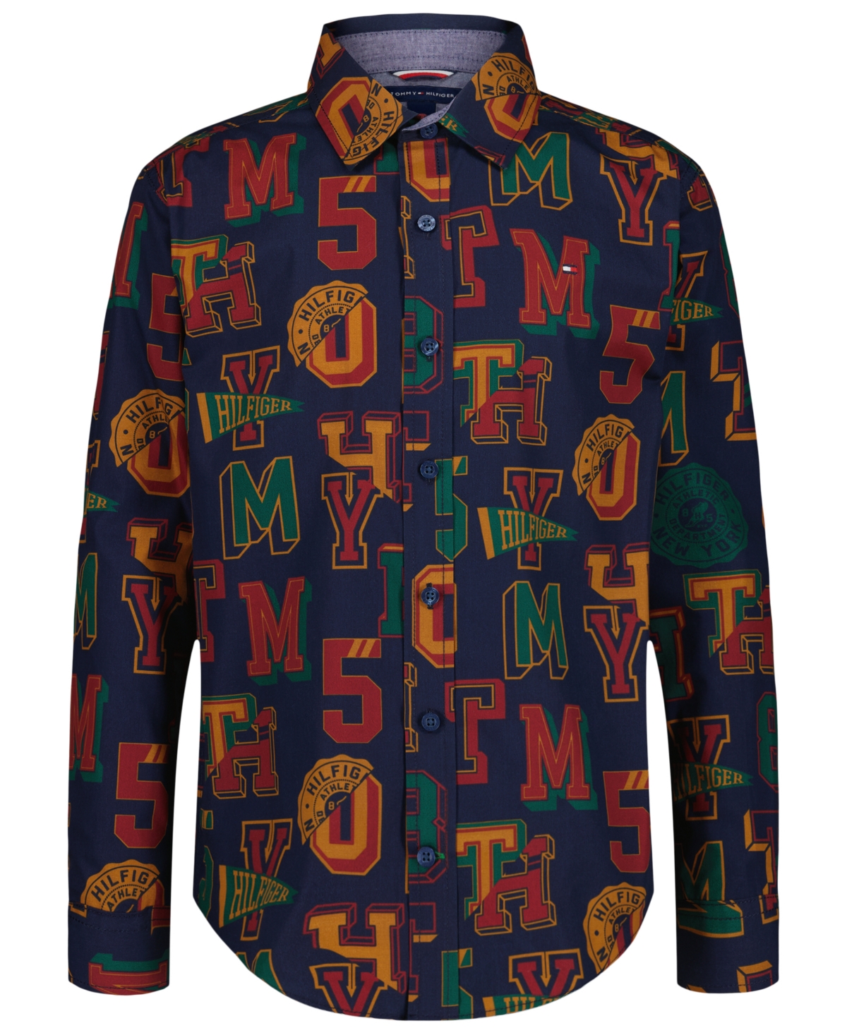 Click here for Tommy Hilfiger Boys 8-20 Letter Printed Shirt - Na... prices