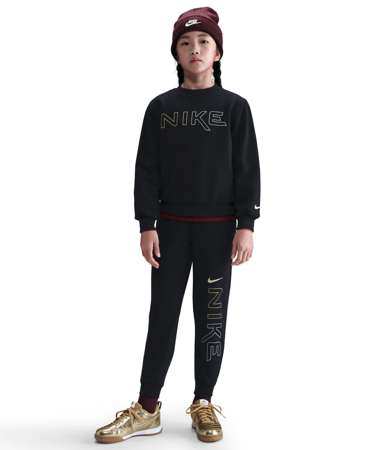 Click here for Nike Sportswear Kids 7-20 Club Fleece Joggers - Bl... prices