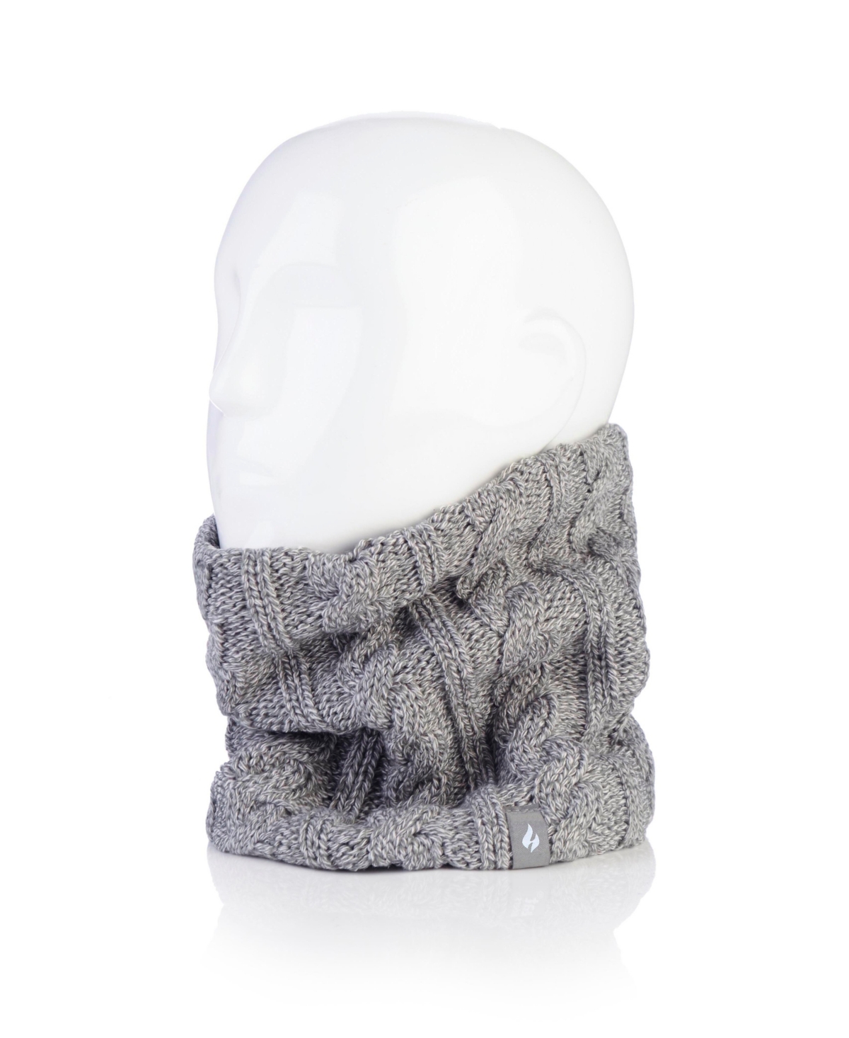 Click here for Heat Holders Lite Adele Knit Neck Warmer - Cloud G... prices