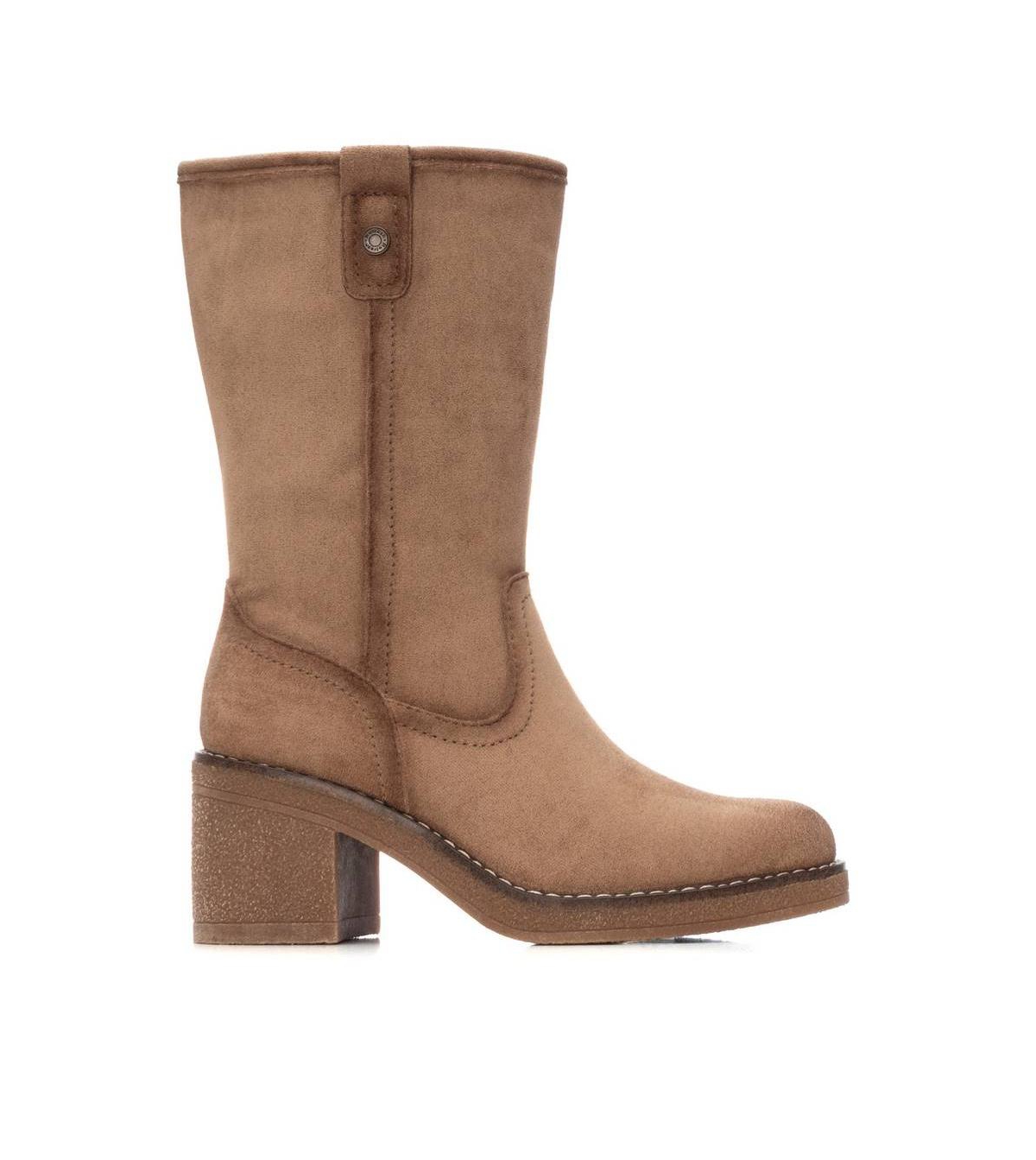 Click here for Xti Womens Suede Heeled Booties Refresh Collection... prices
