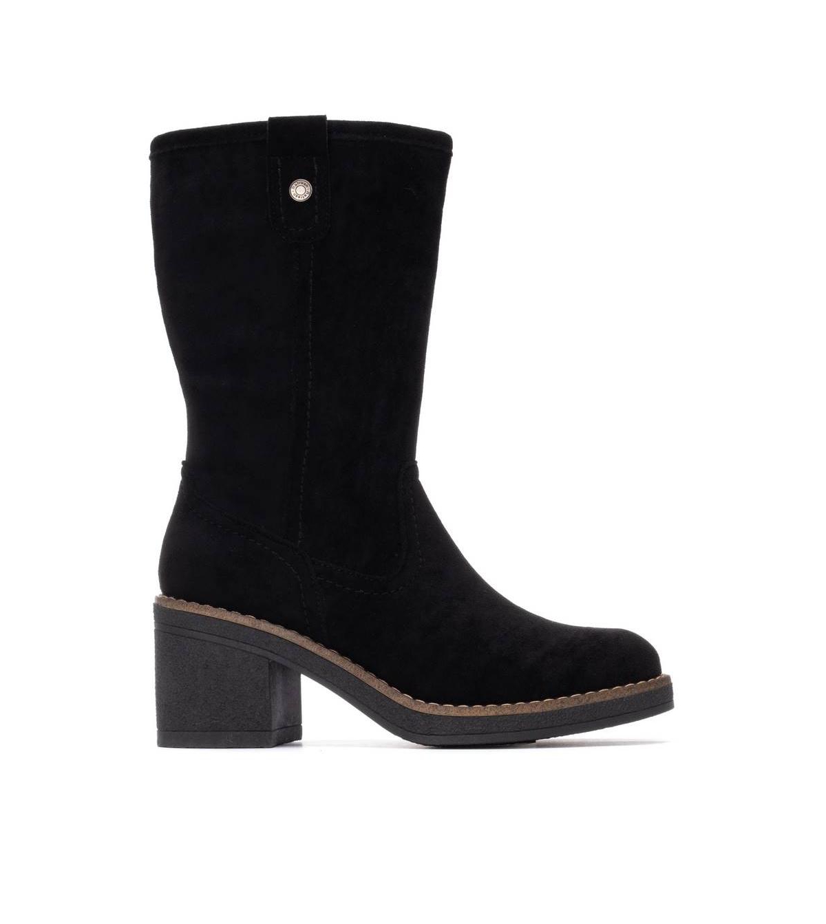 Click here for Xti Womens Suede Heeled Booties Refresh Collection... prices
