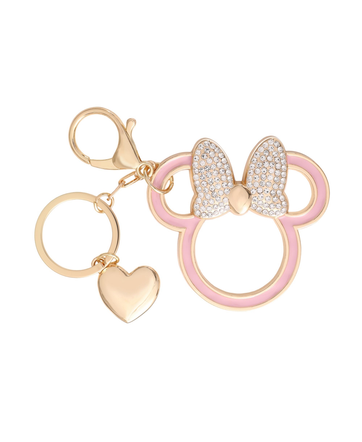 Click here for Disney Minnie Mouse Outline Keychain with Crystal... prices