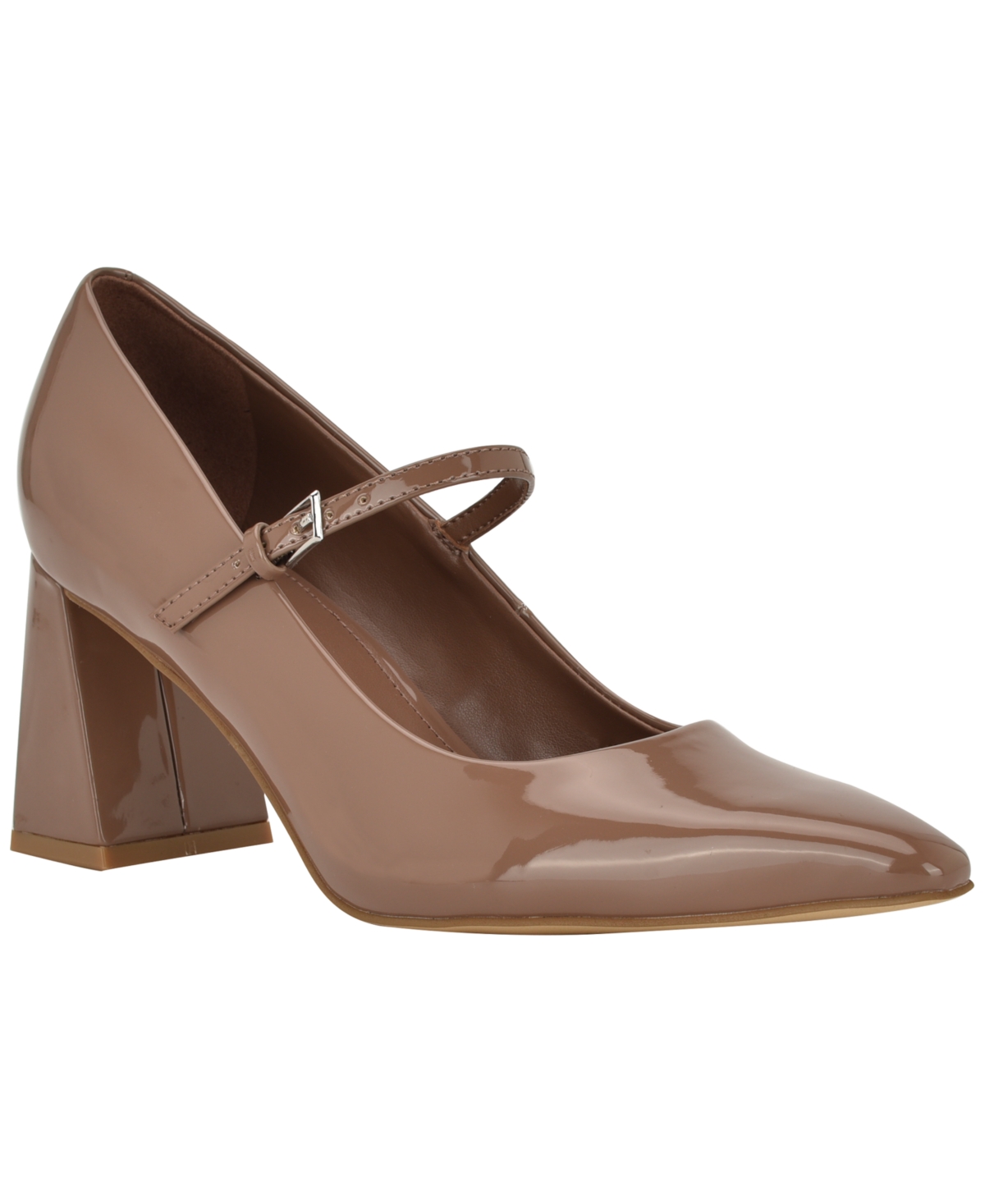 Click here for Calvin Klein Womens Naprina Block Heel Mary Jane P... prices