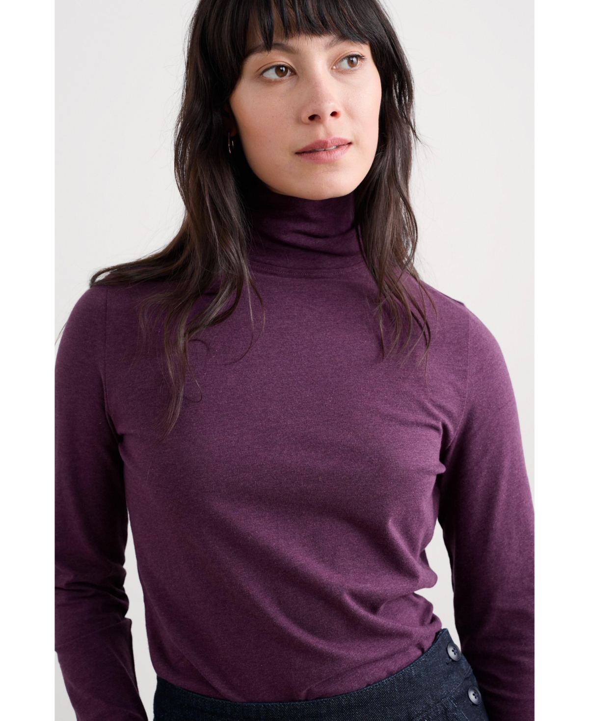 Click here for Seasalt Cornwall Womens Landing Top - Grape prices