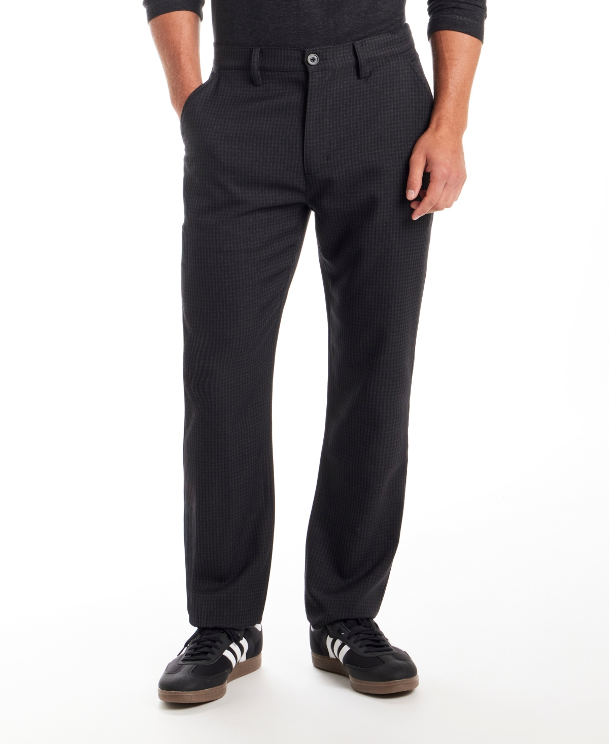 Click here for Vintage & Black Mens Regular Fit Checkered Pattern... prices