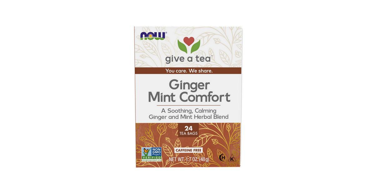 Click here for Now Foods Ginger Mint Comfort Tea  24 bags prices