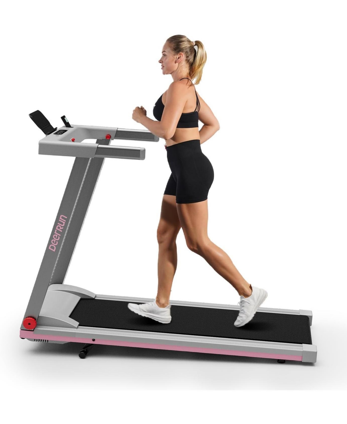 Click here for DeerRun Foldable Treadmill for Home: Features a 3.... prices