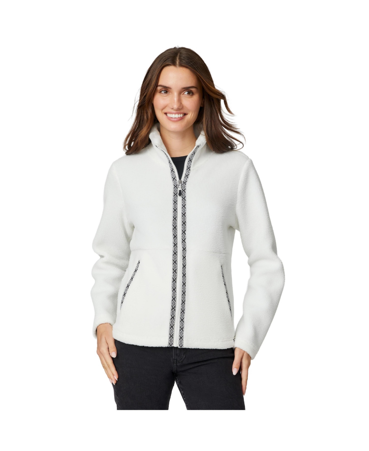 Click here for Free Country Womens Flex Sherpa Jacket - Cream prices