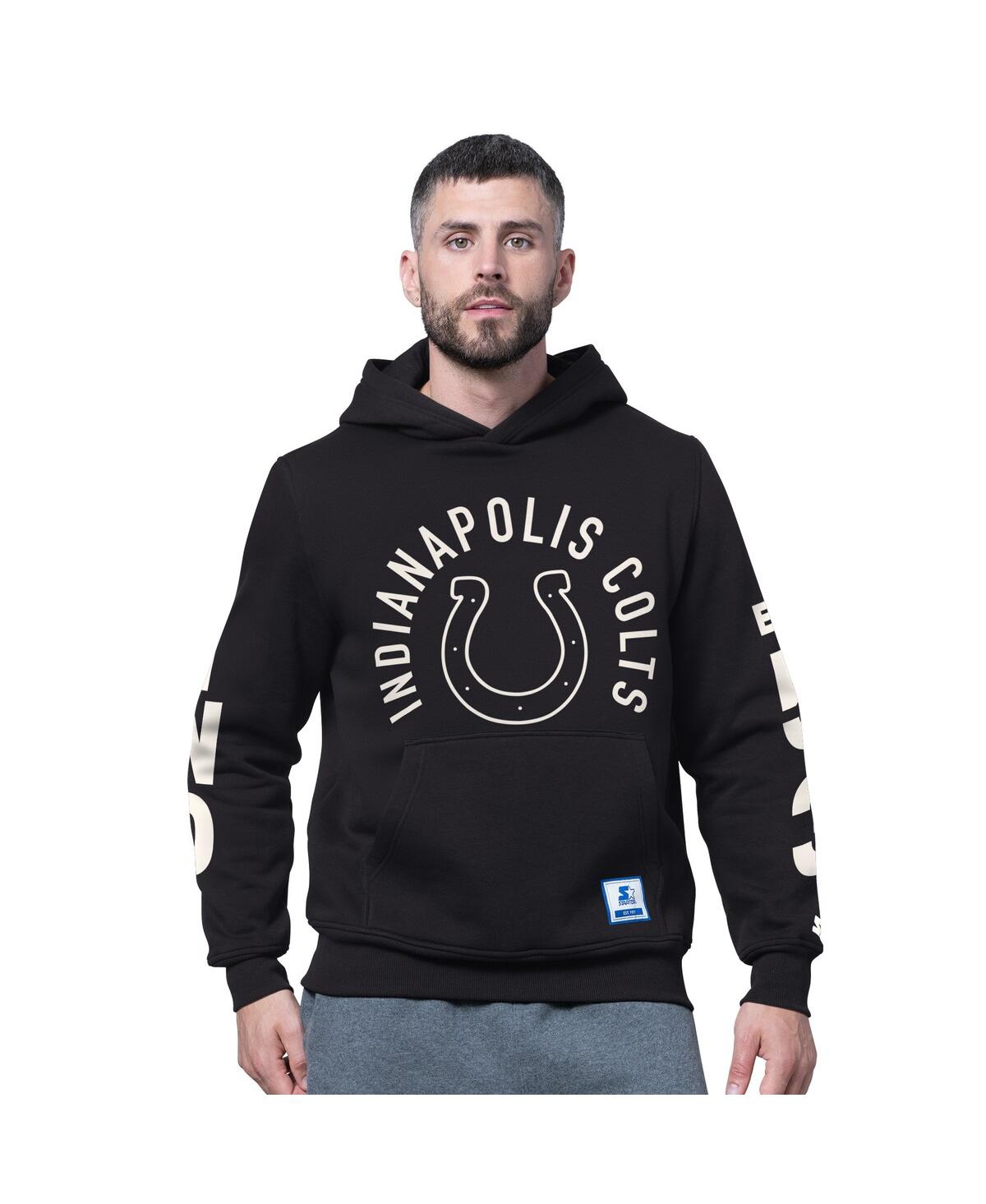 Click here for Starter Mens Black Indianapolis Colts Handoff Flee... prices