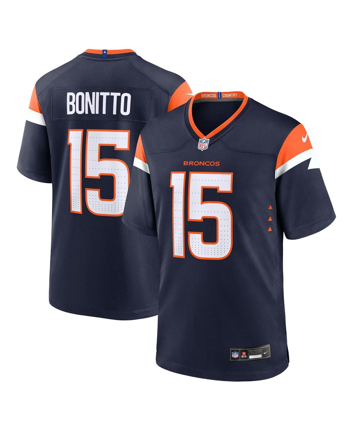 Click here for Nike Mens Nik Bonitto Navy Denver Broncos Alternat... prices