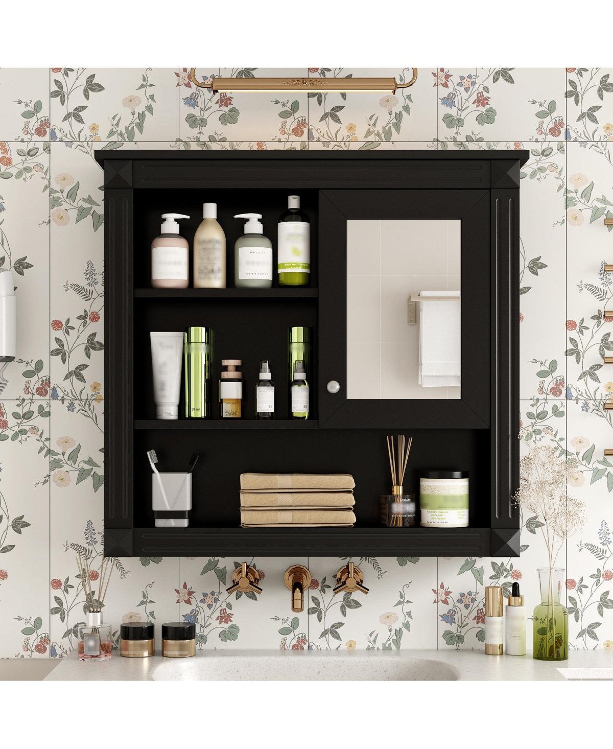 Click here for Casainc 32 Bathroom Wall Cabinet with Mirror  Adju... prices