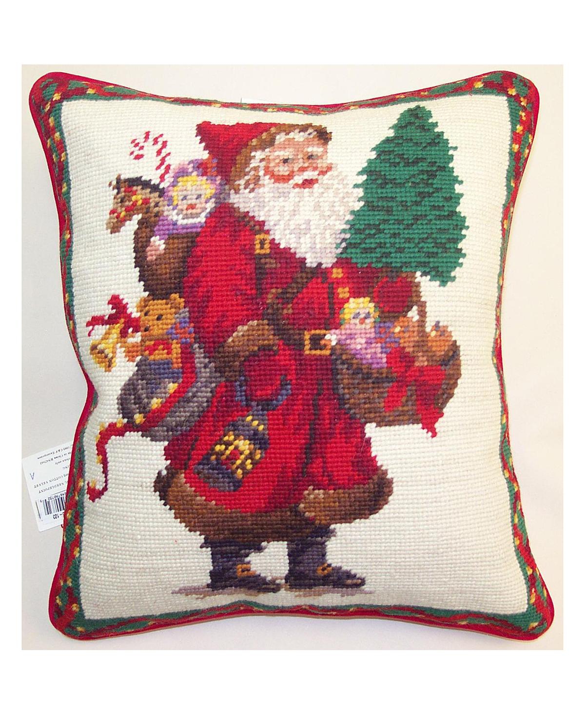 Click here for Toy Bag Needlepoint Pillow  12" x 14" prices