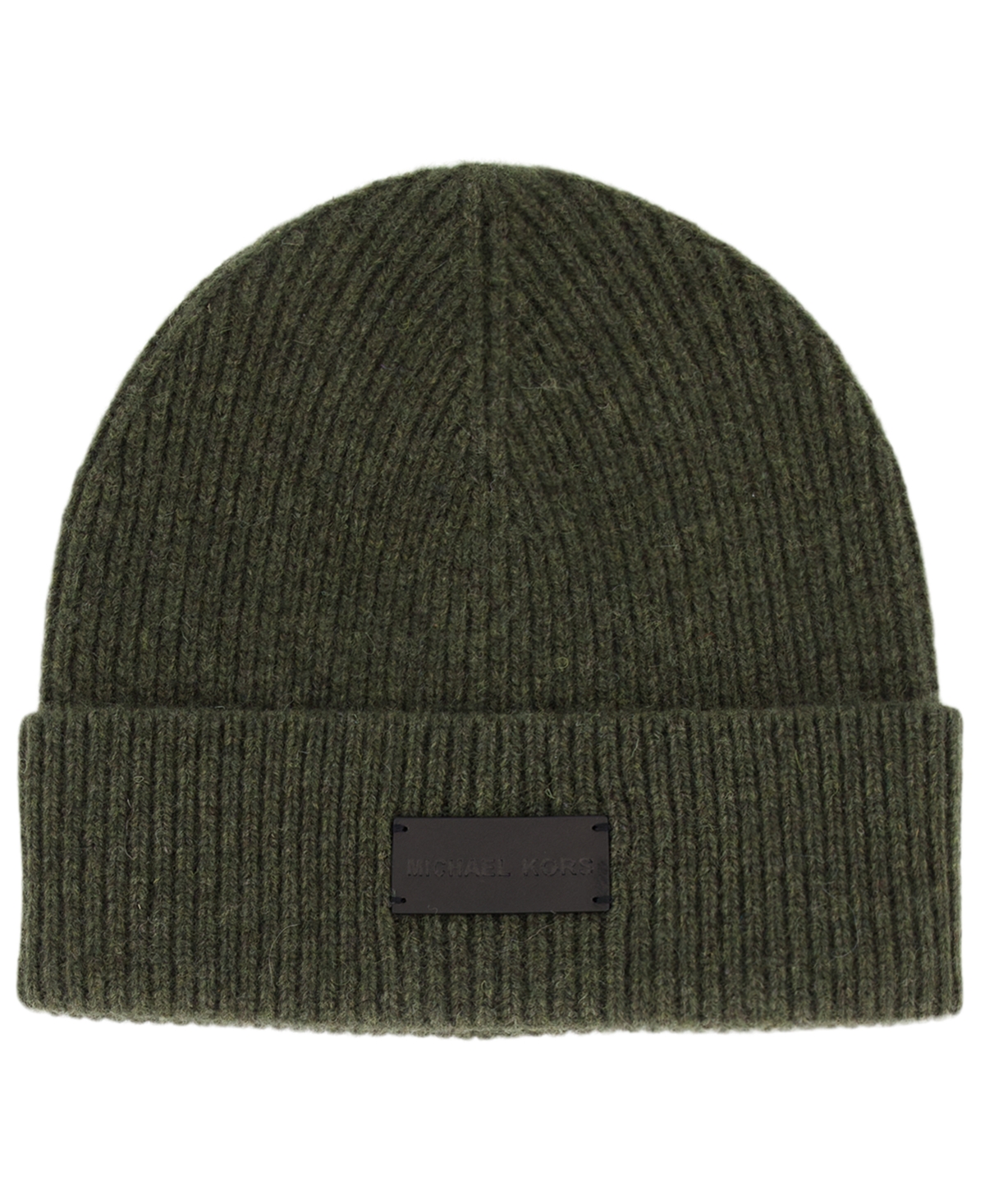 Click here for Michael Kors Mens Merino Cuff Hat - Green prices
