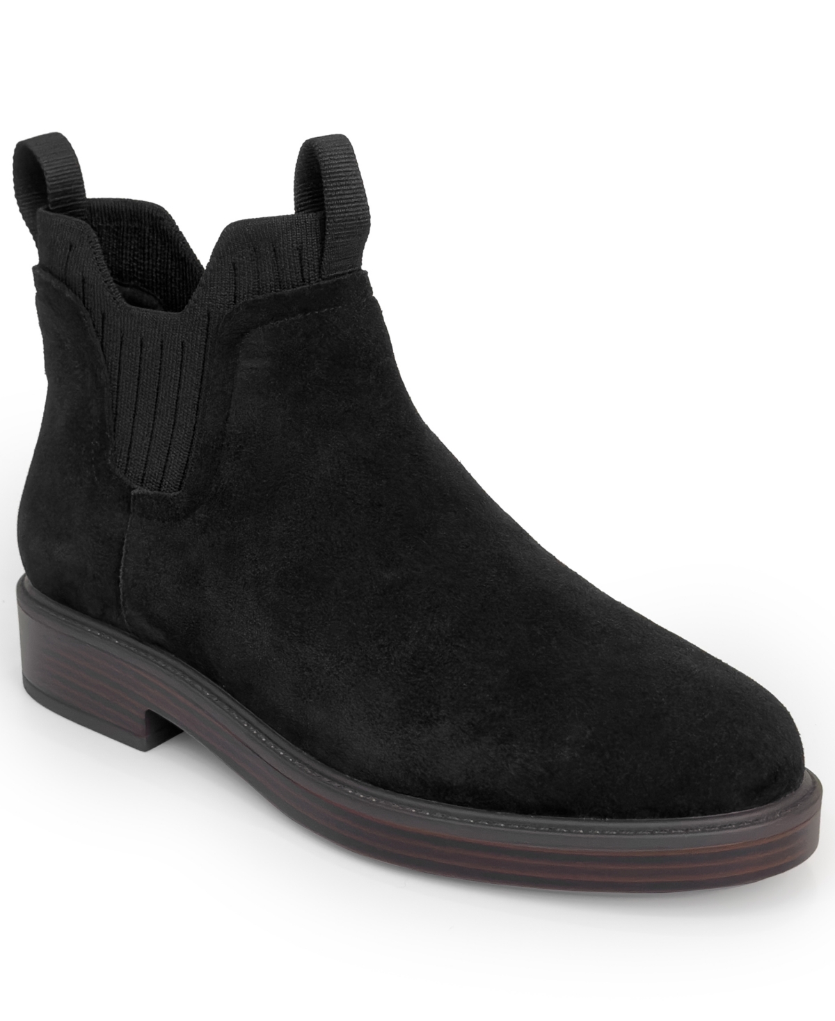 Click here for Aerosoles Womens Pressly Block Heel Booties - Blac... prices