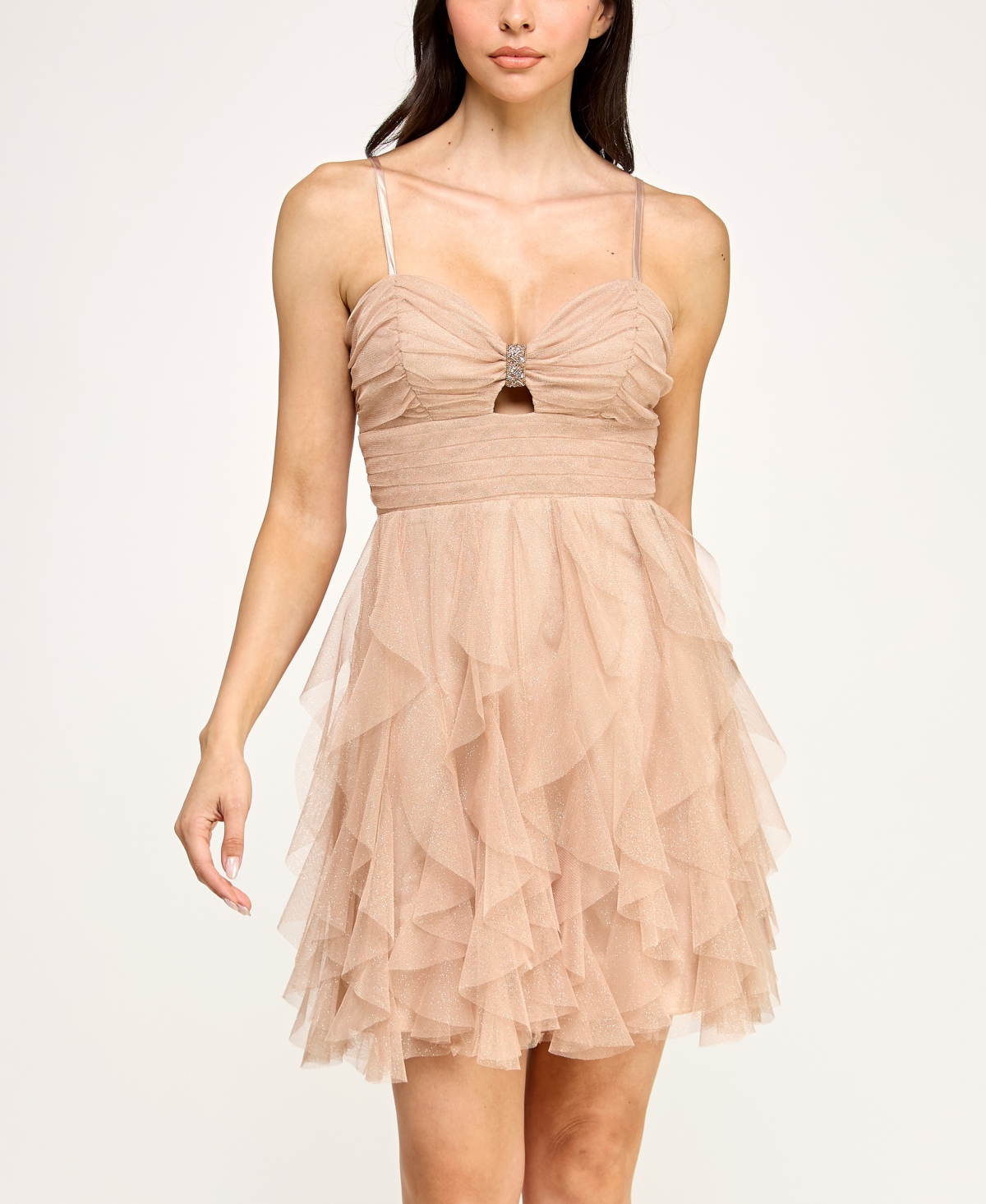 Click here for pear culture Womens Strappy Key Hole Front Dress -... prices