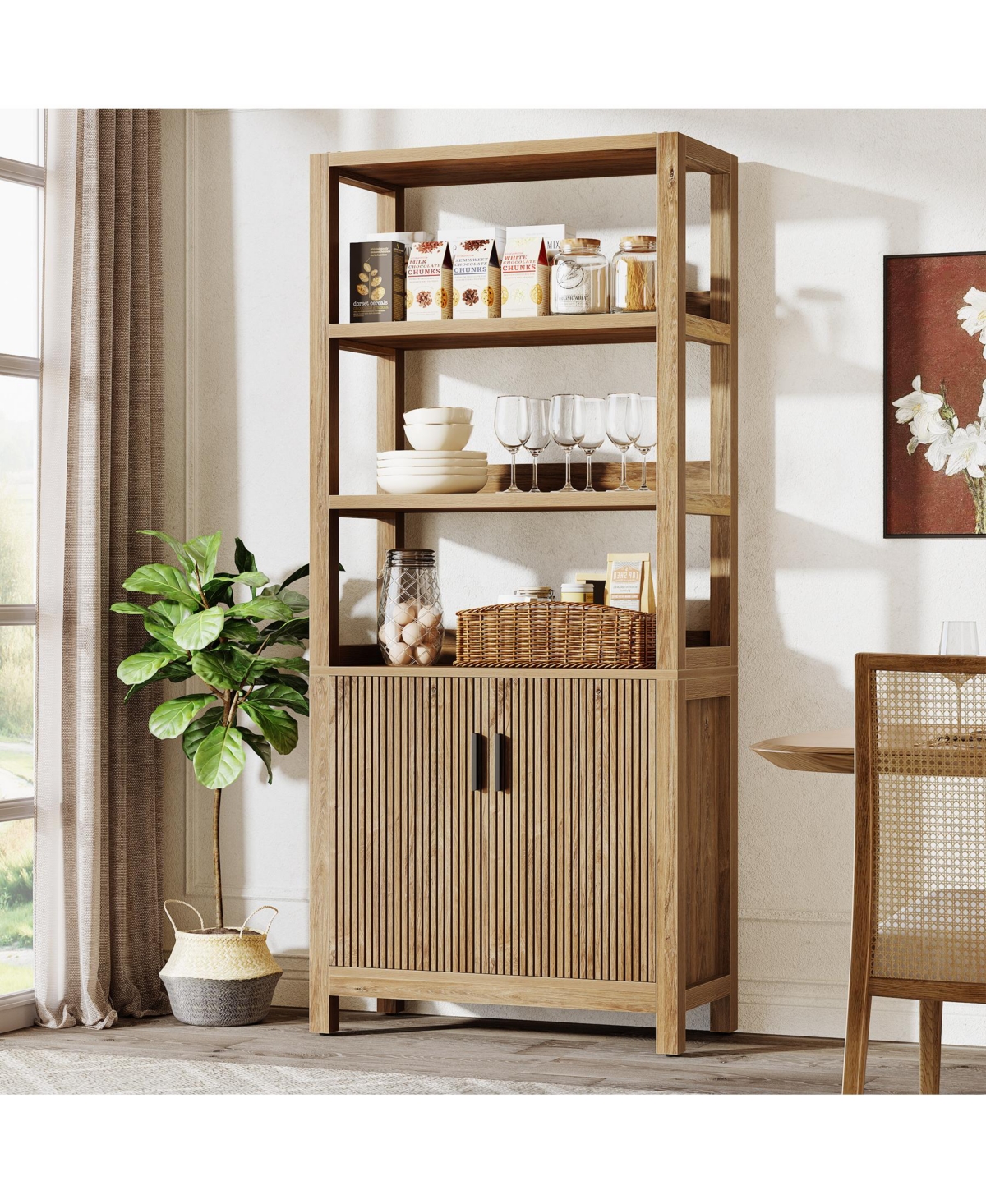 Click here for Tribesigns 70.9" Tall Kitchen Pantry with Doo... prices