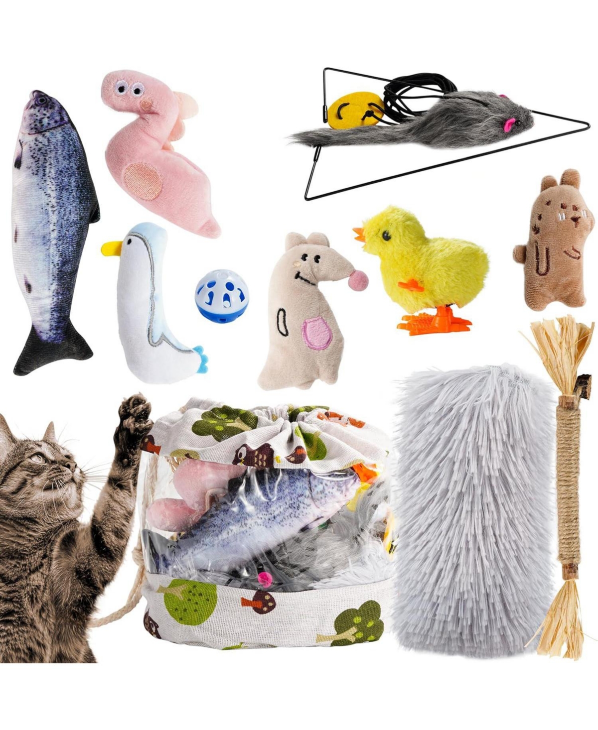 Click here for Nocciola 12-in-1 Catnip Playset  Christmas gift  V... prices