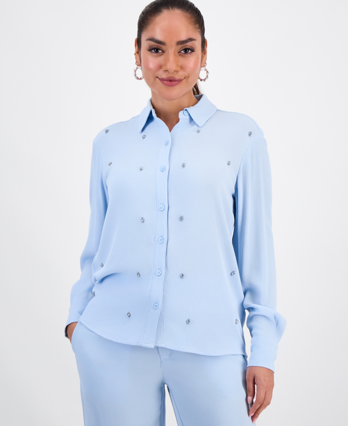 Click here for I.n.c. International Concepts Petite Long-Sleeve E... prices