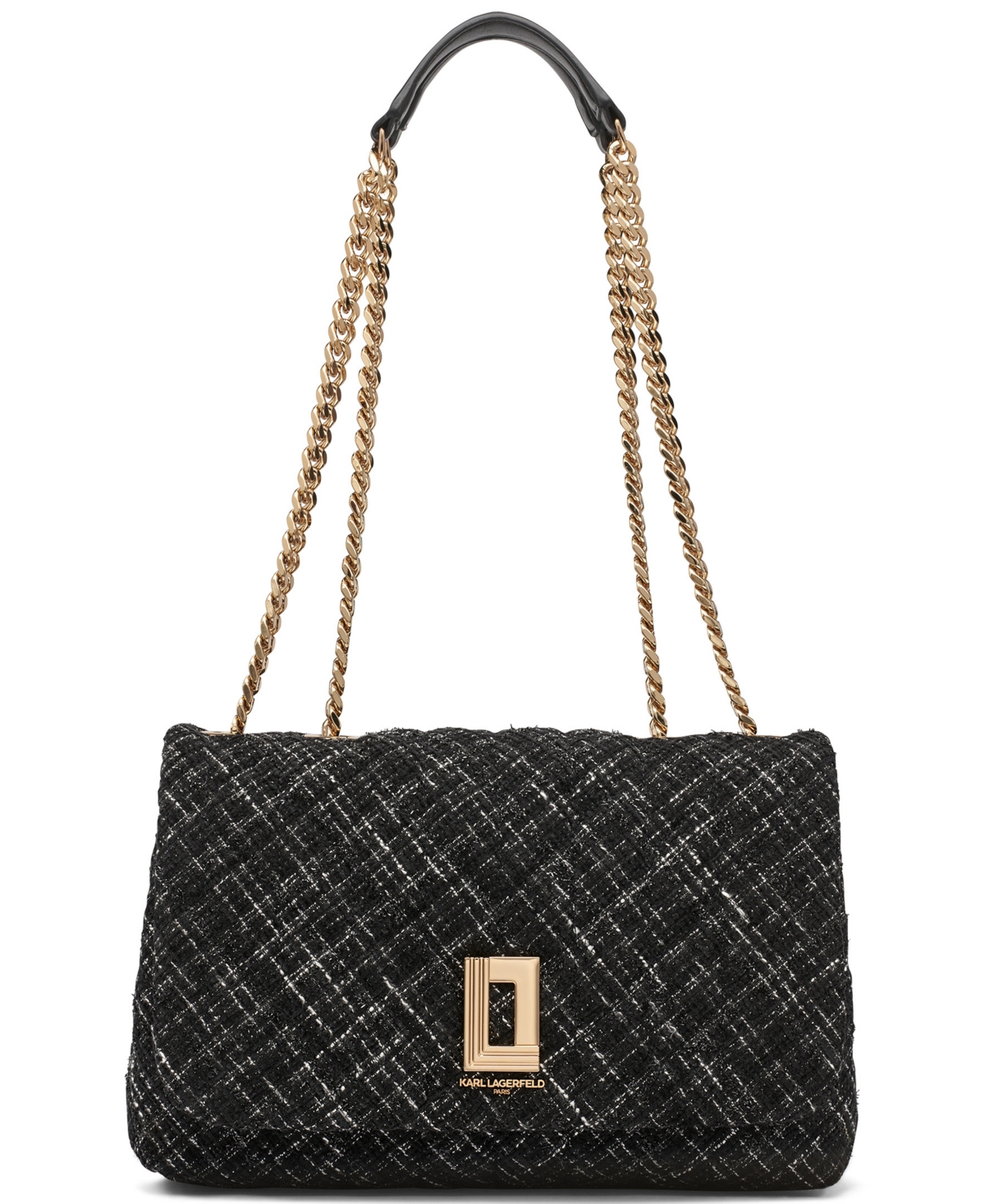 Click here for Karl Lagerfeld Paris Lafayette Small Shoulder Bag... prices