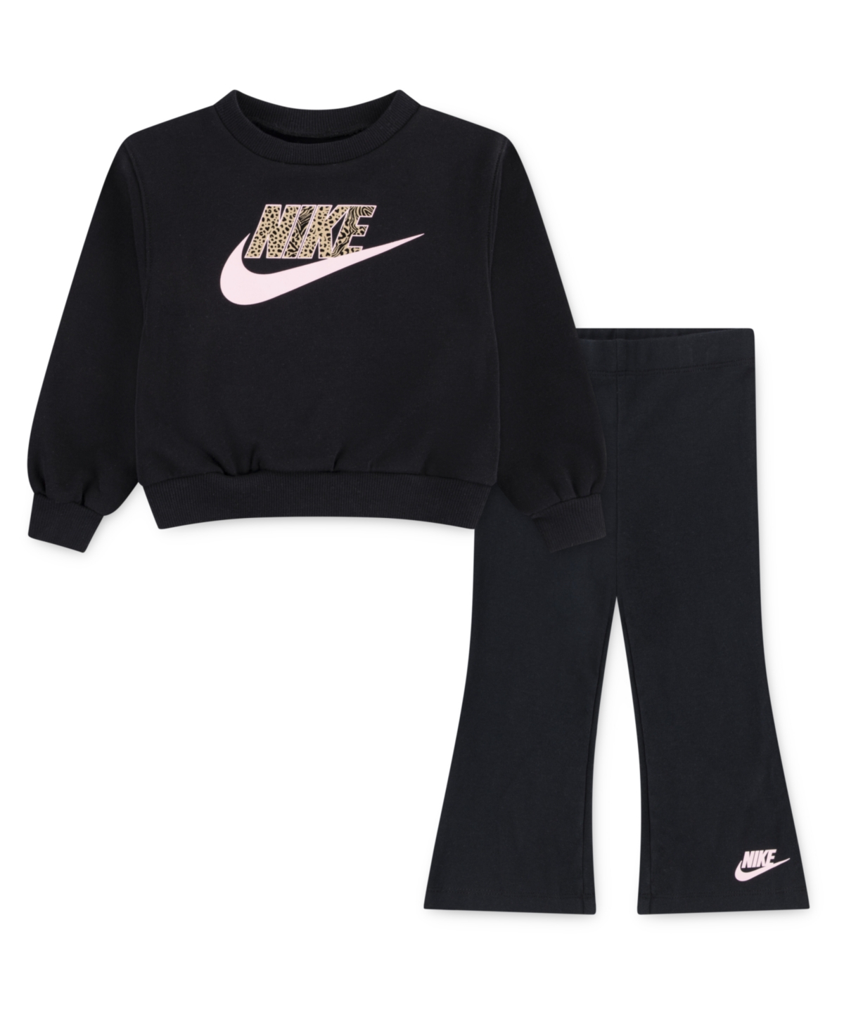 Click here for Nike Girls 2T-4T 2-Piece Wild Warmth Top and Leggi... prices
