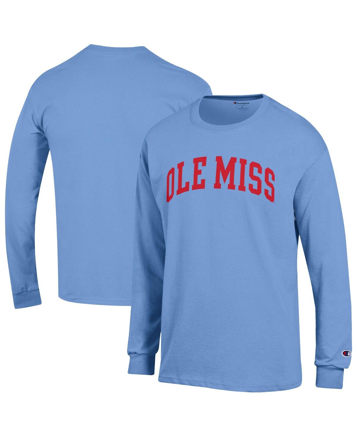 Click here for Champion Mens Light Blue Ole Miss Rebels Basic Arc... prices