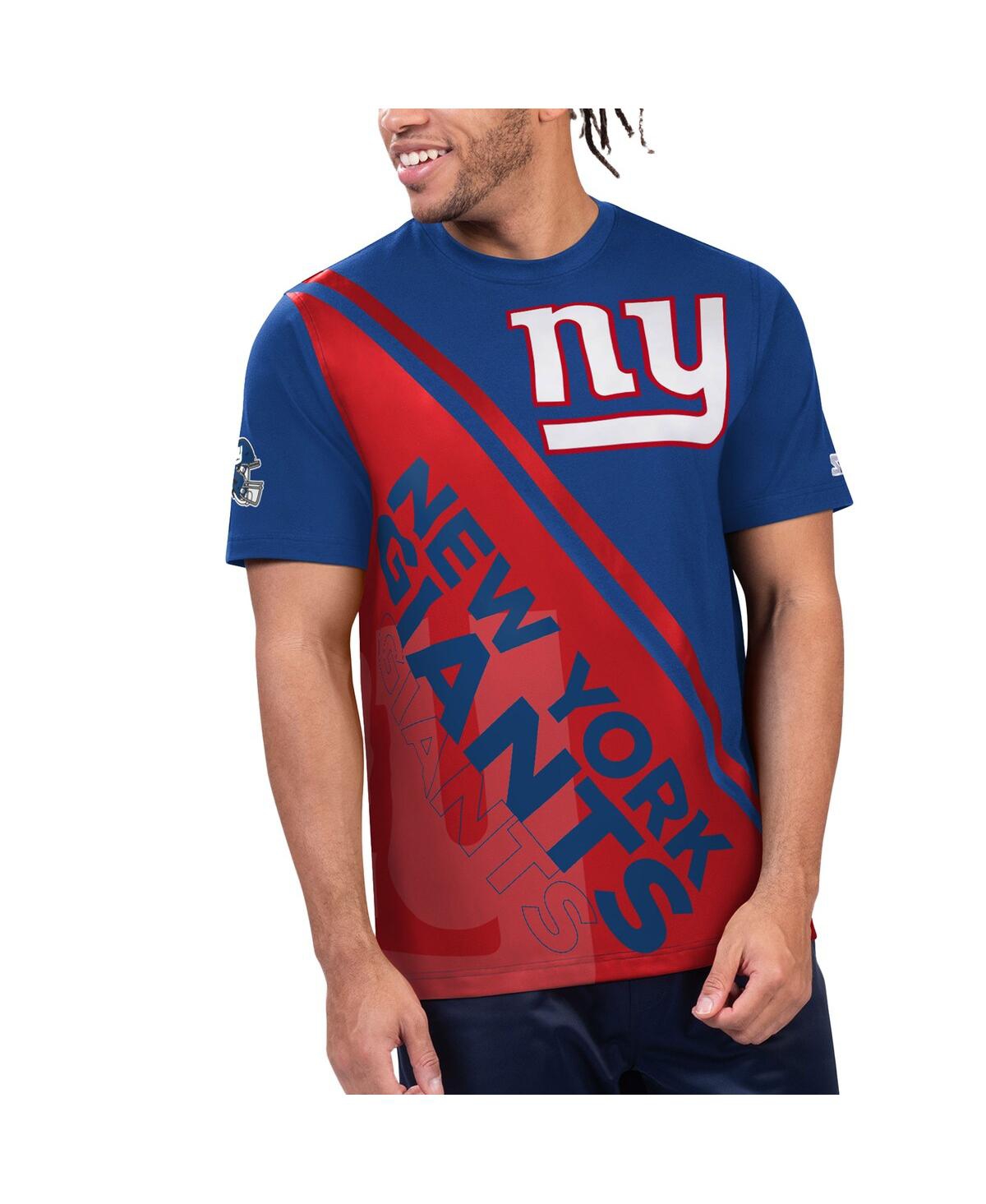 Click here for Starter Mens Royal/Red New York Giants Finish Line... prices