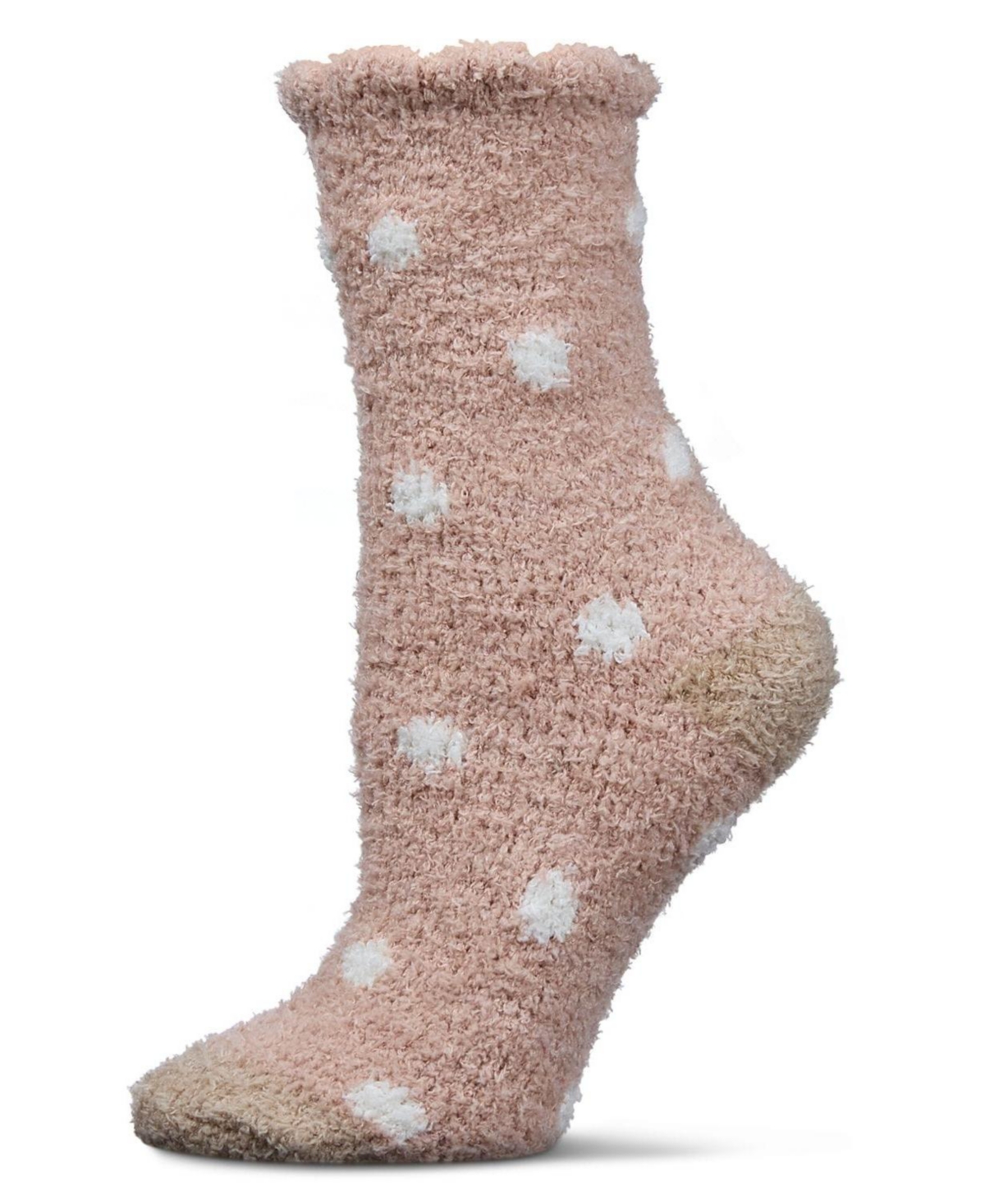 Click here for MeMoi Womens Polka Dot Marshmallow Cozy Crew Socks... prices