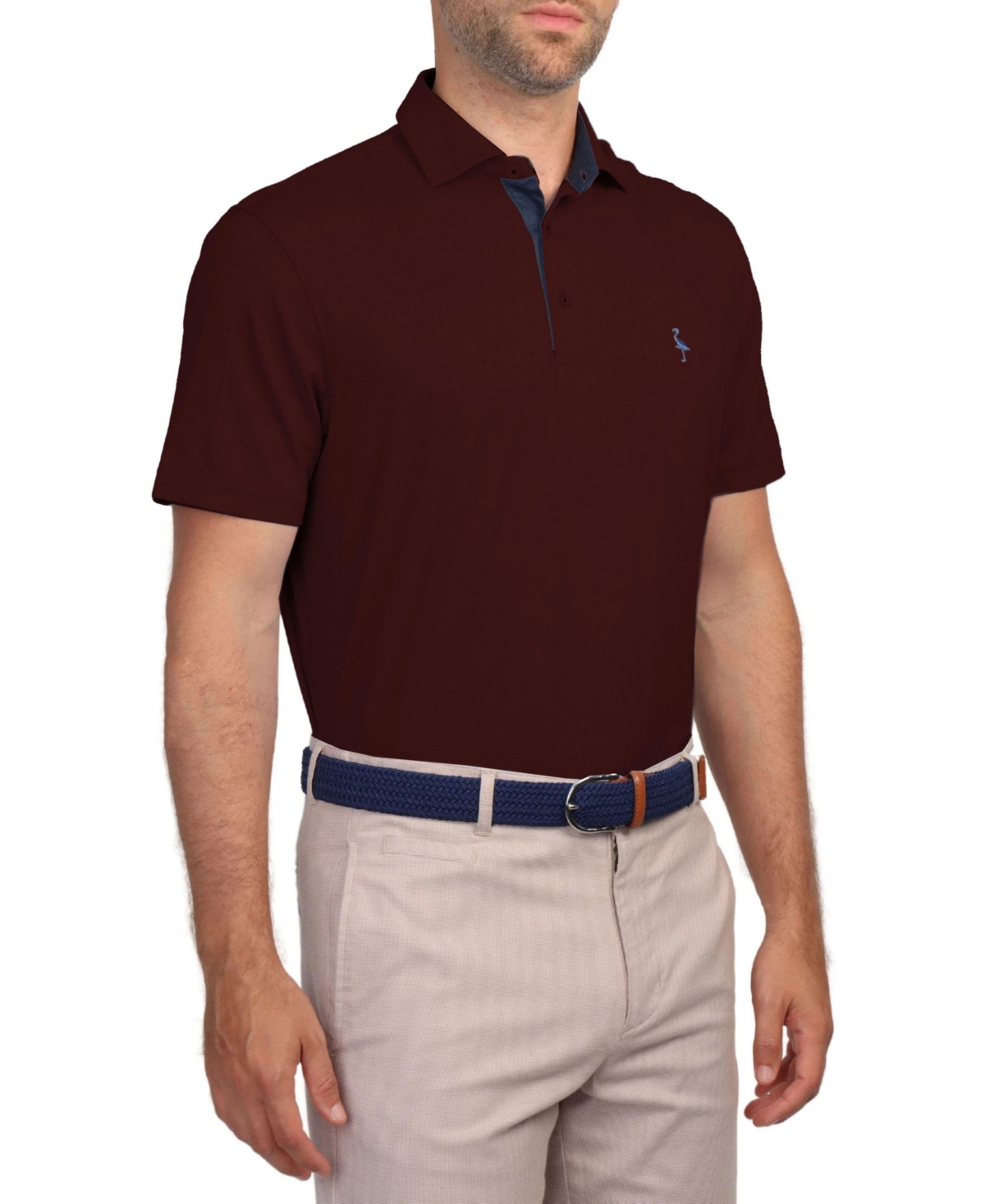 Click here for Tailorbyrd Mens Performance Mesh Short Sleeve Polo... prices