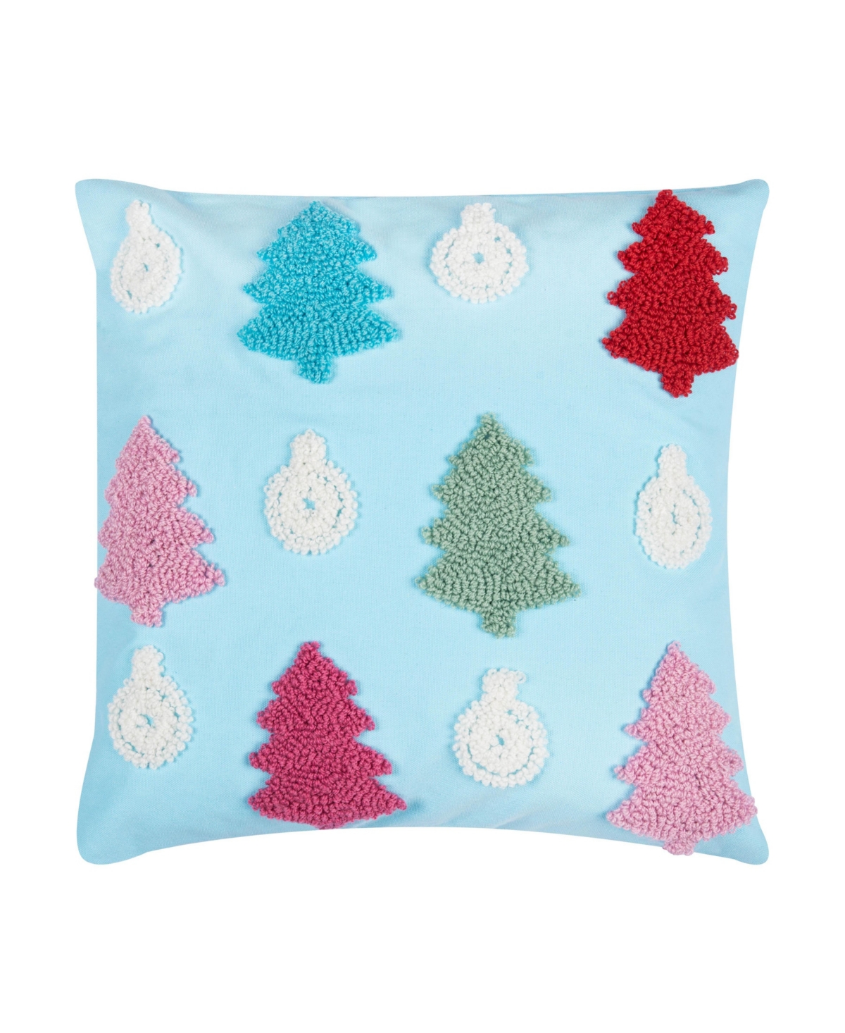 Click here for Trees Hooked Throw Pillow  18" x 18" prices