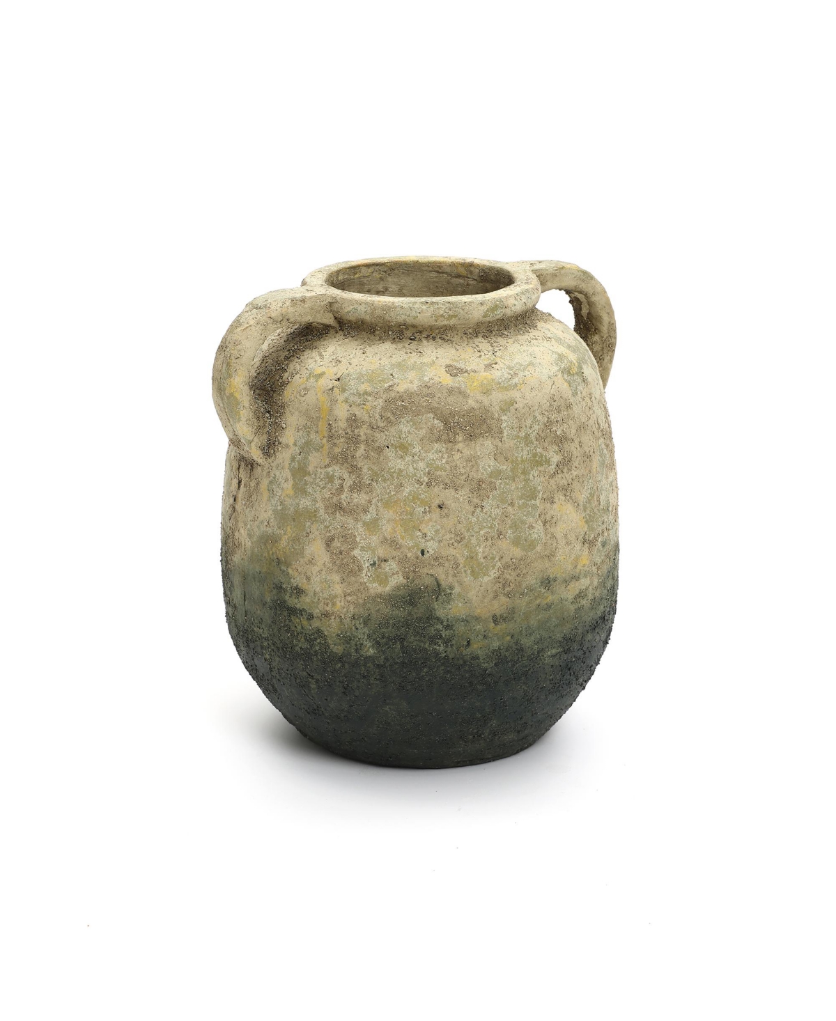 Click here for LuxenHome Old-World Brown with Green Bottom 9.8-In... prices