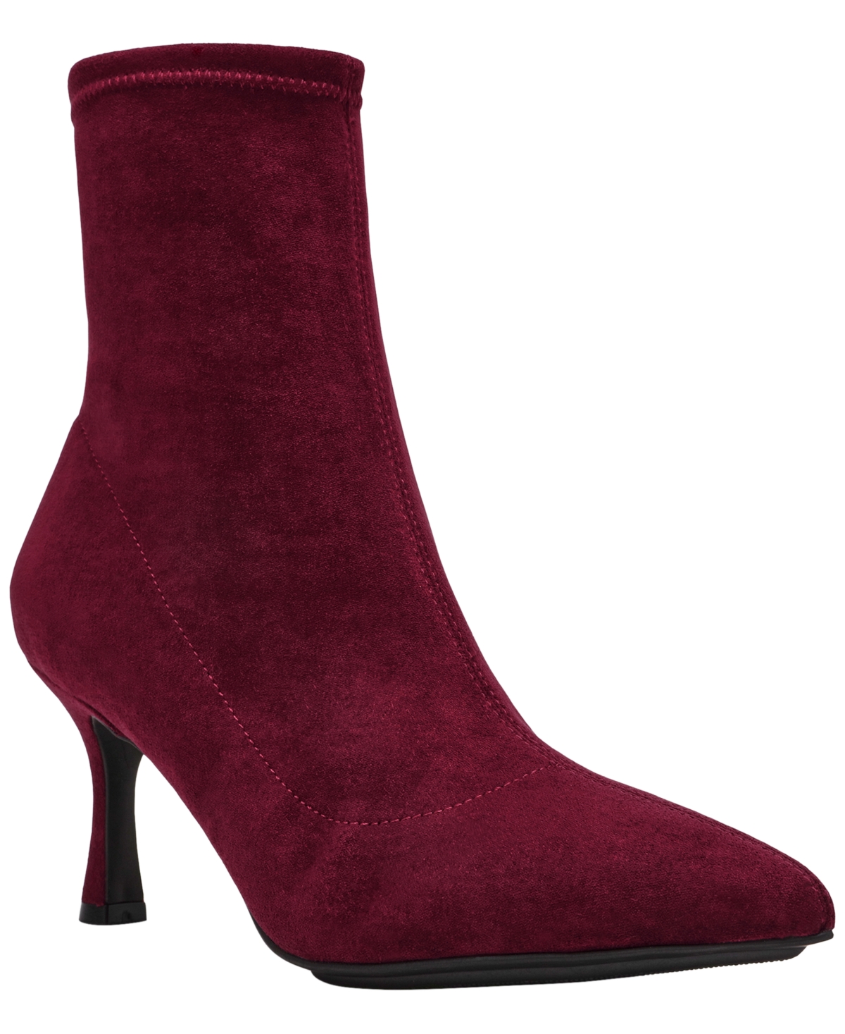 Click here for Anne Klein Womens Reesse Pointed Toe Booties - Bur... prices