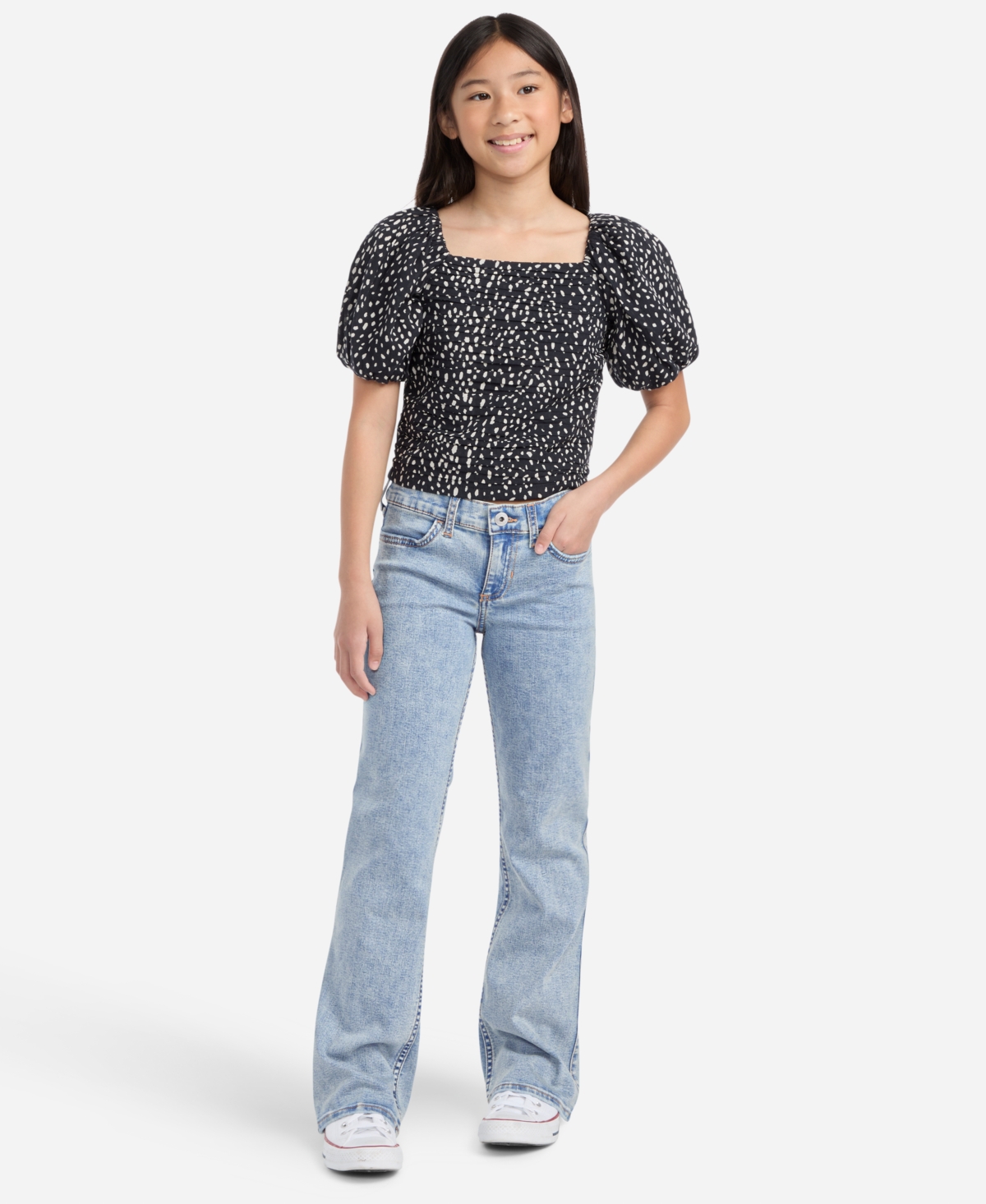Click here for abercrombie kids Big Girls 5-18 Low Rise Bootcut J... prices